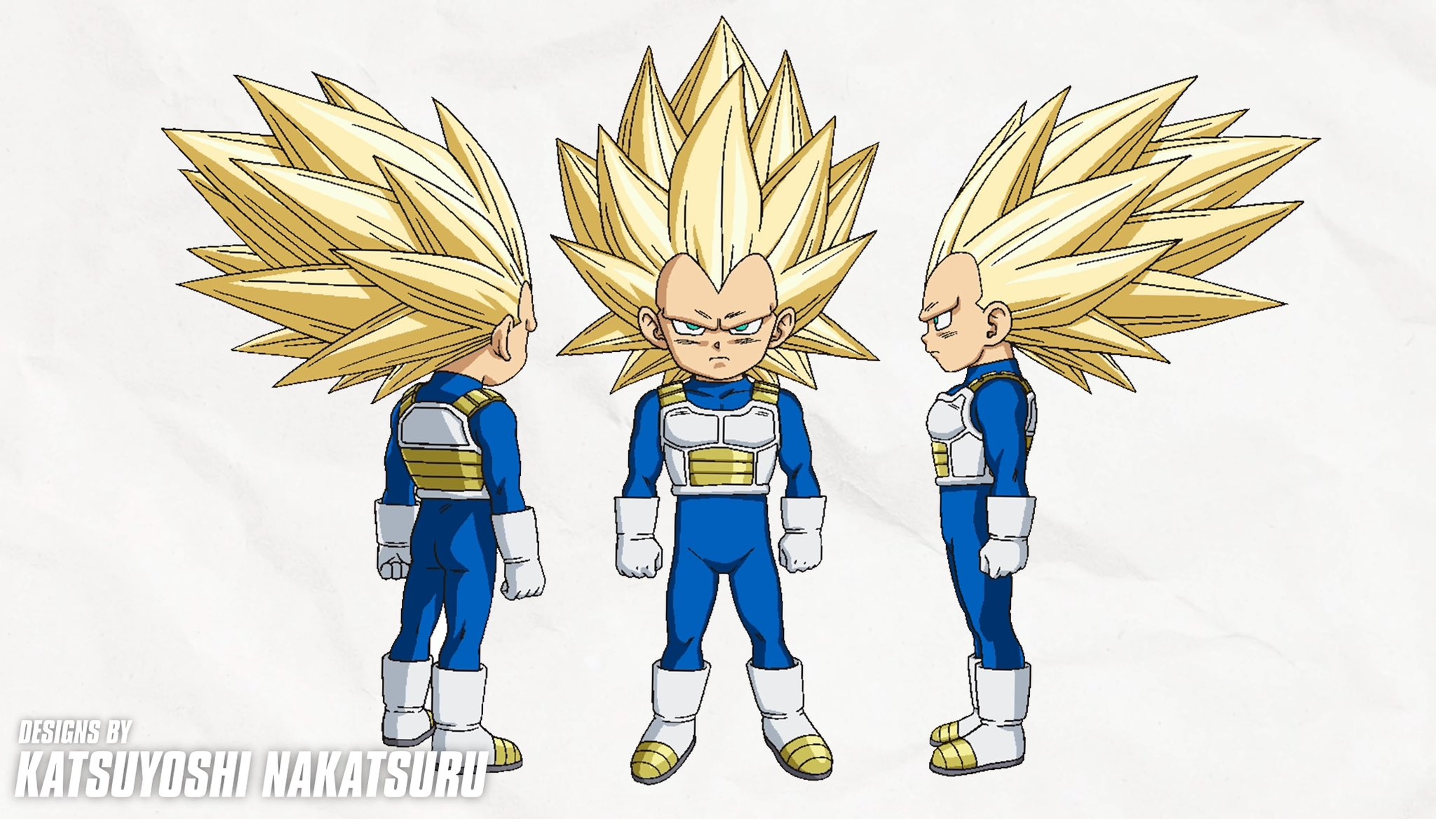 Dragon Ball Reveals Closer Look at Super Saiyan 3 Vegeta Design