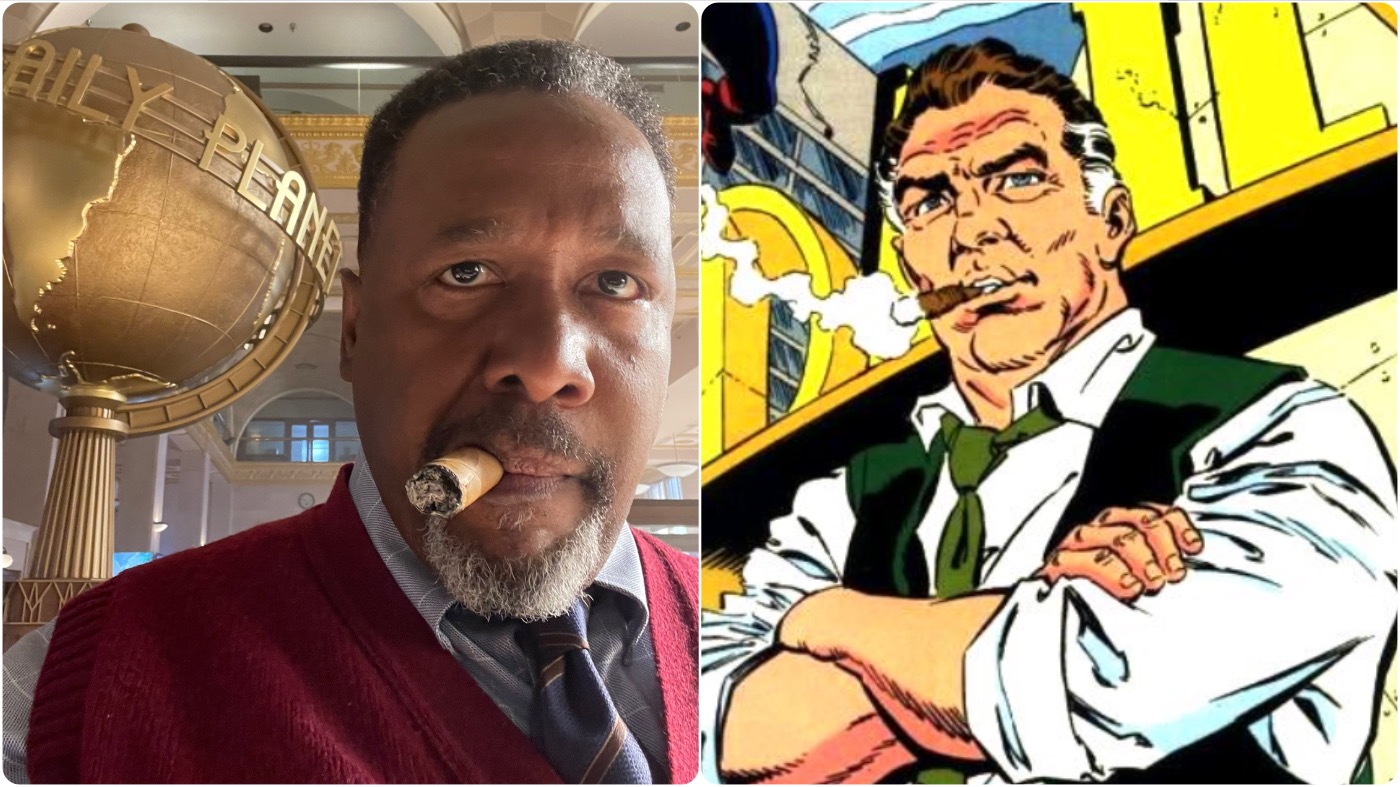 Superman: Wendell Pierce Shares First Look at Perry White After Not ...