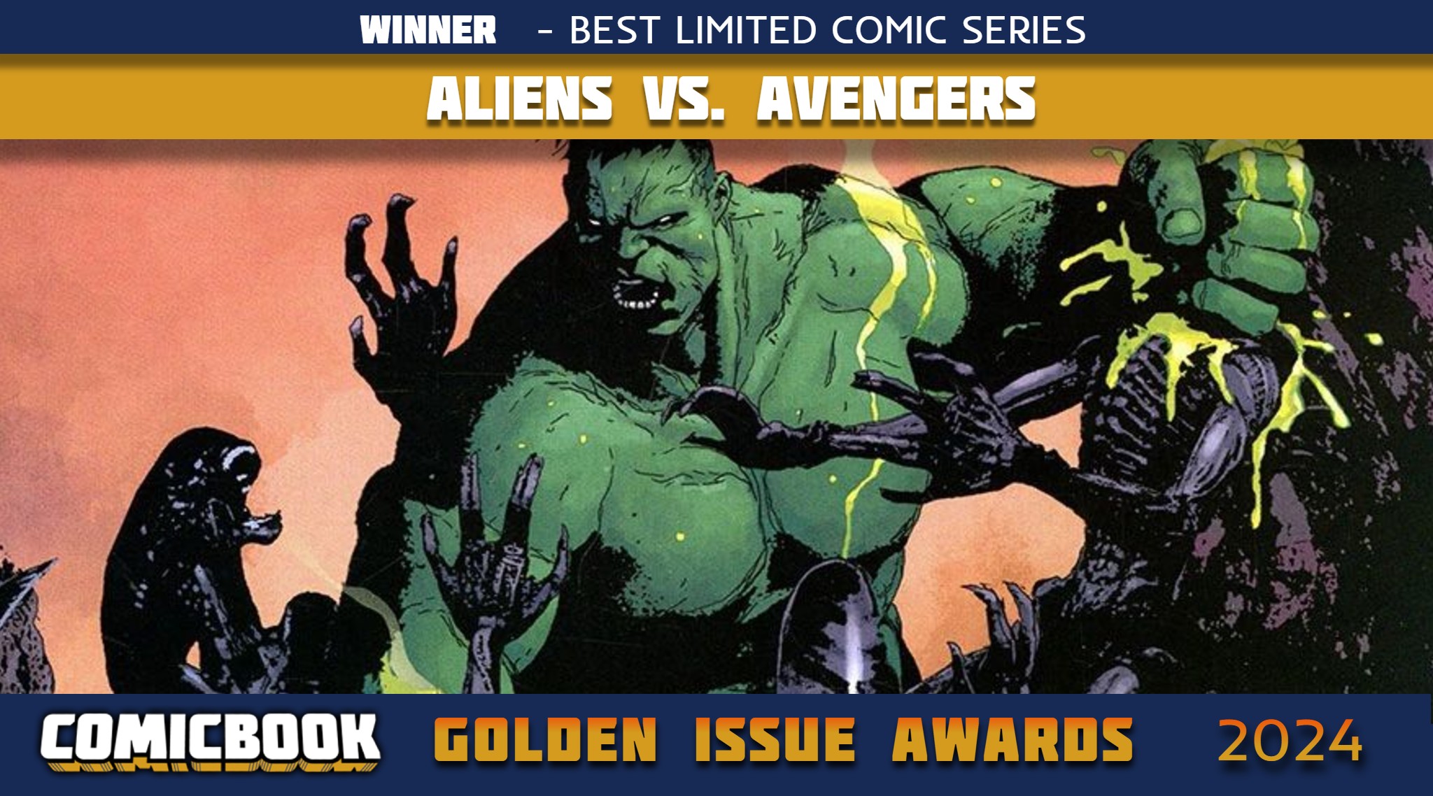 Marvel's Aliens Vs. Avengers Wins Best Limited Series (Golden Issue ...