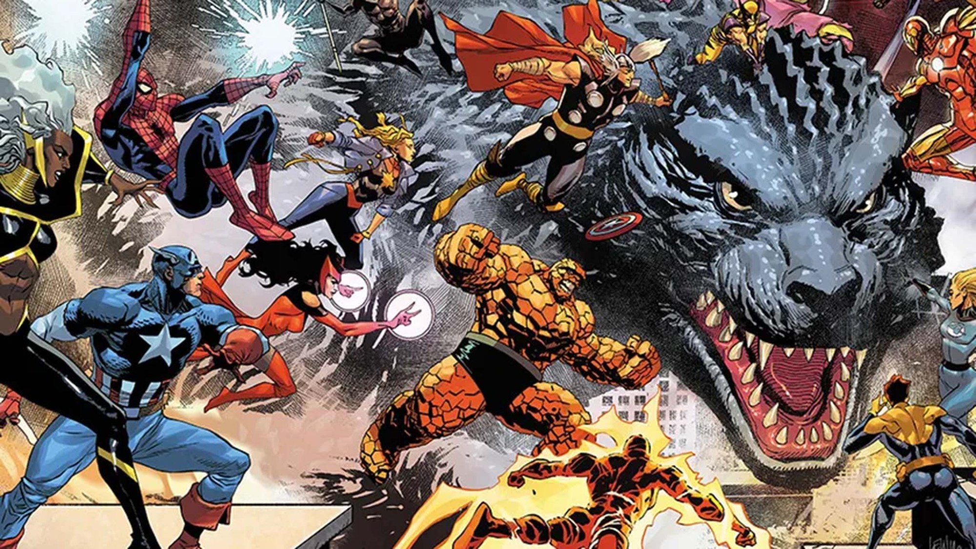 These Are Godzilla’s Best Comic Crossovers, Period