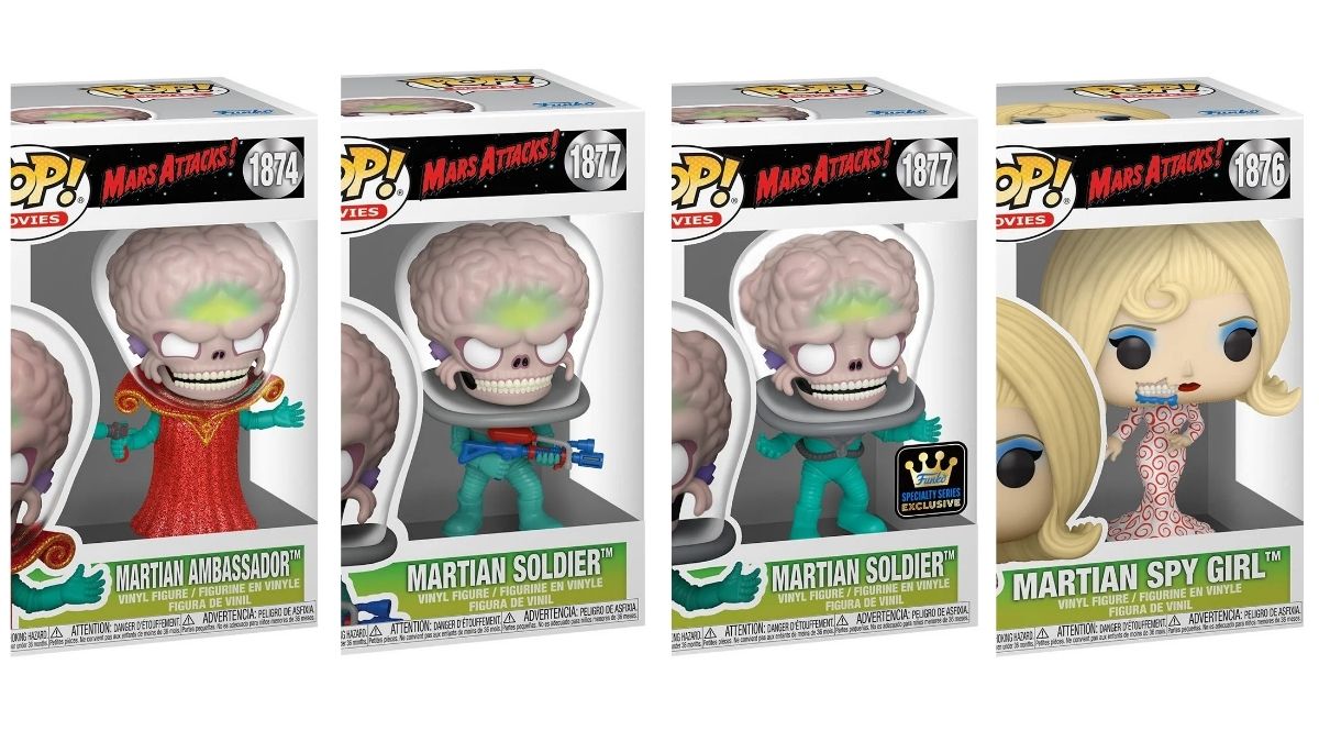 Tim Burton's Mars Attacks Is Back With a New Wave of Funko Pops ...
