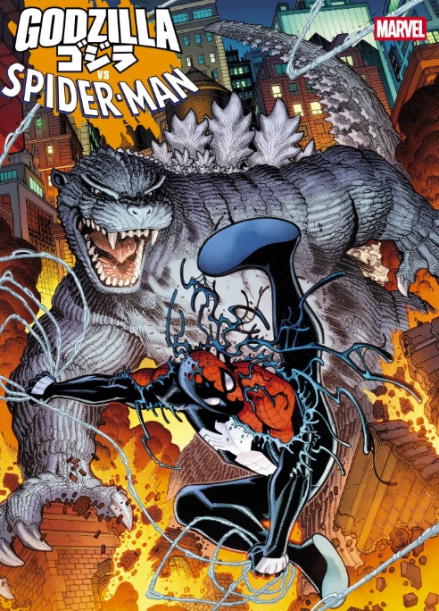 Marvel Unveils Godzilla Vs. Spider-Man (With A Venomous Twist ...