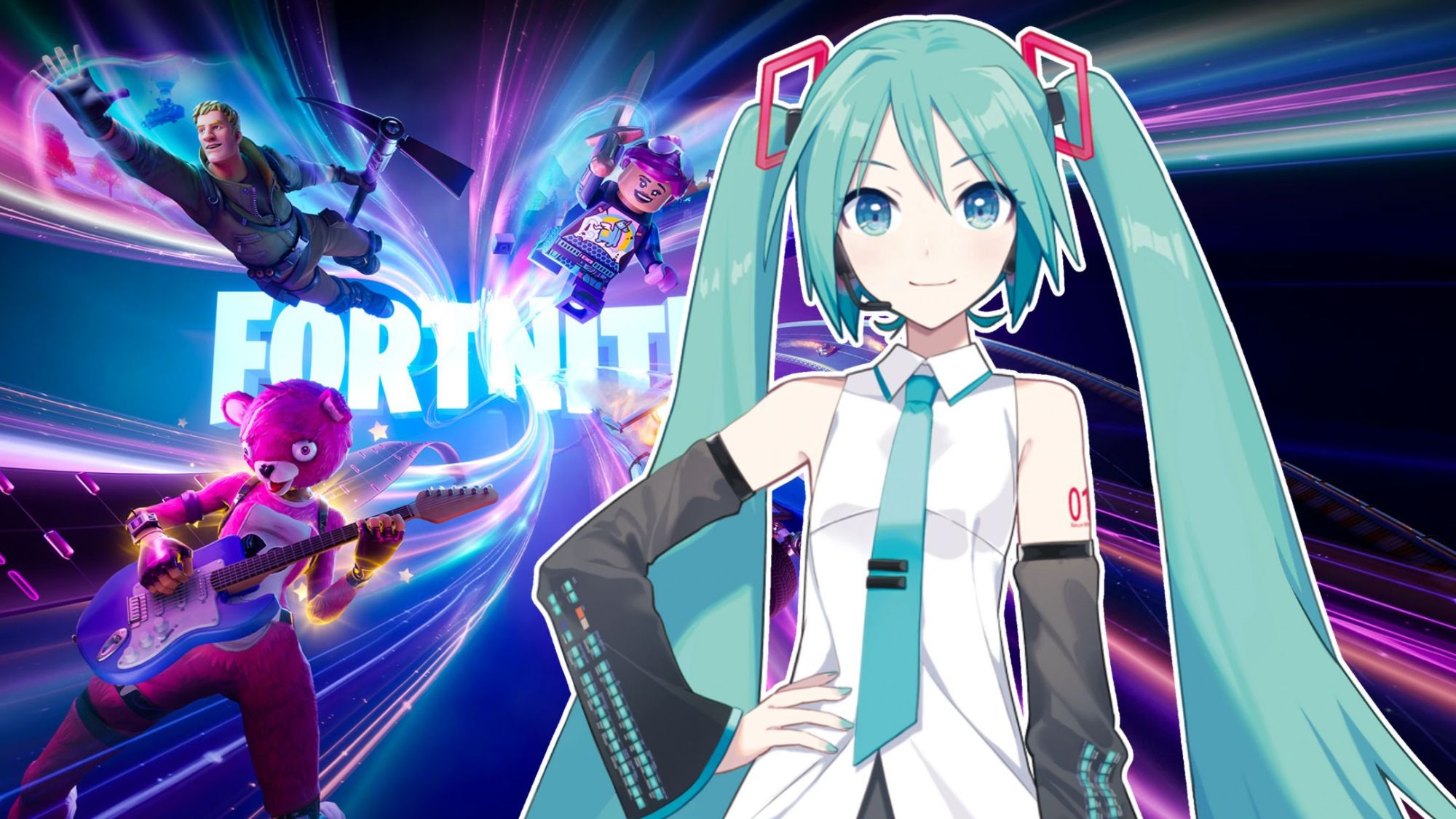 Fortnite Teases Possible Hatsune Miku Crossover With Cryptic Update ...