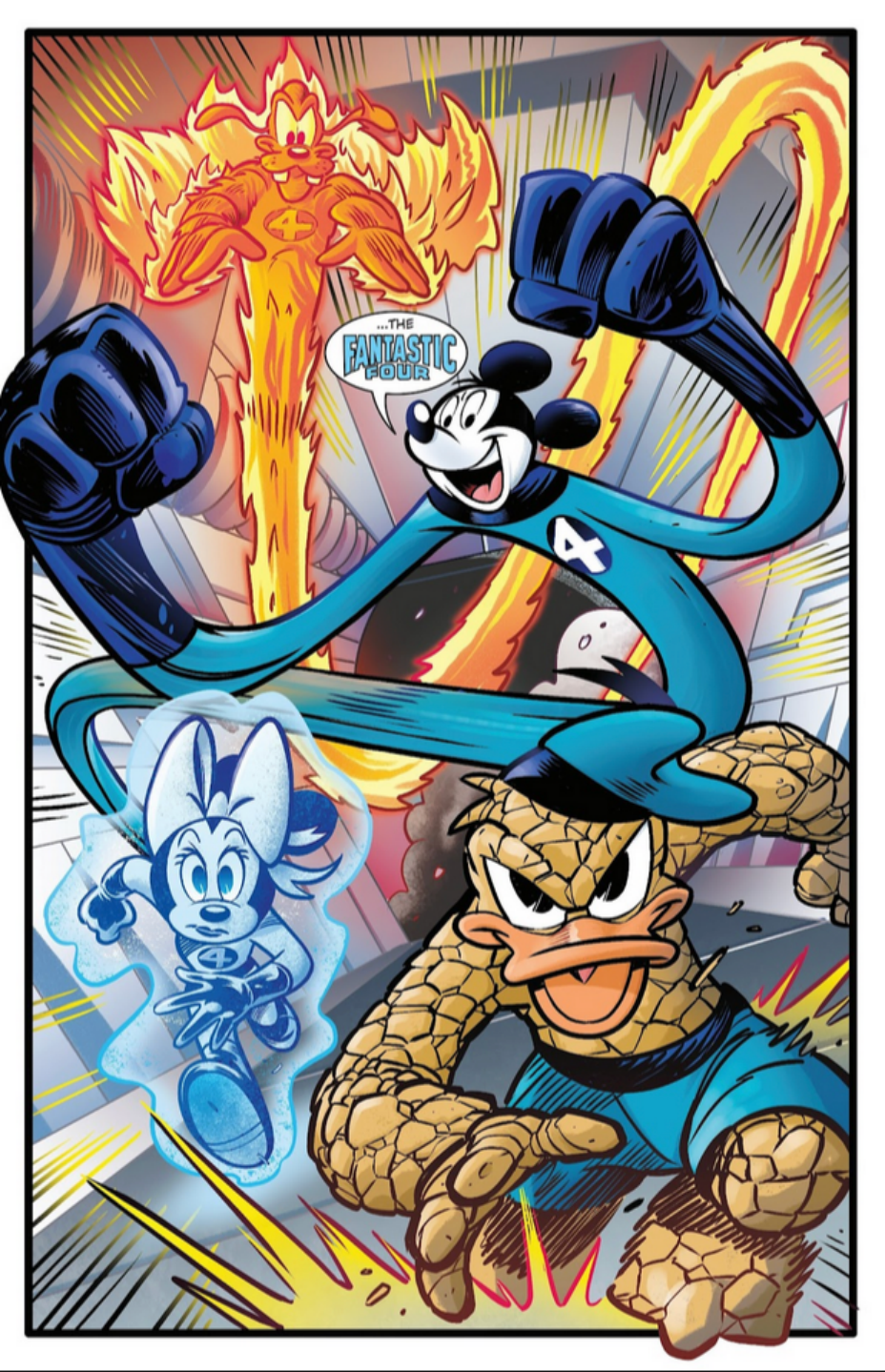 Marvel Disney Variant Covers Imagine Mickey Mouse & Friends as the ...