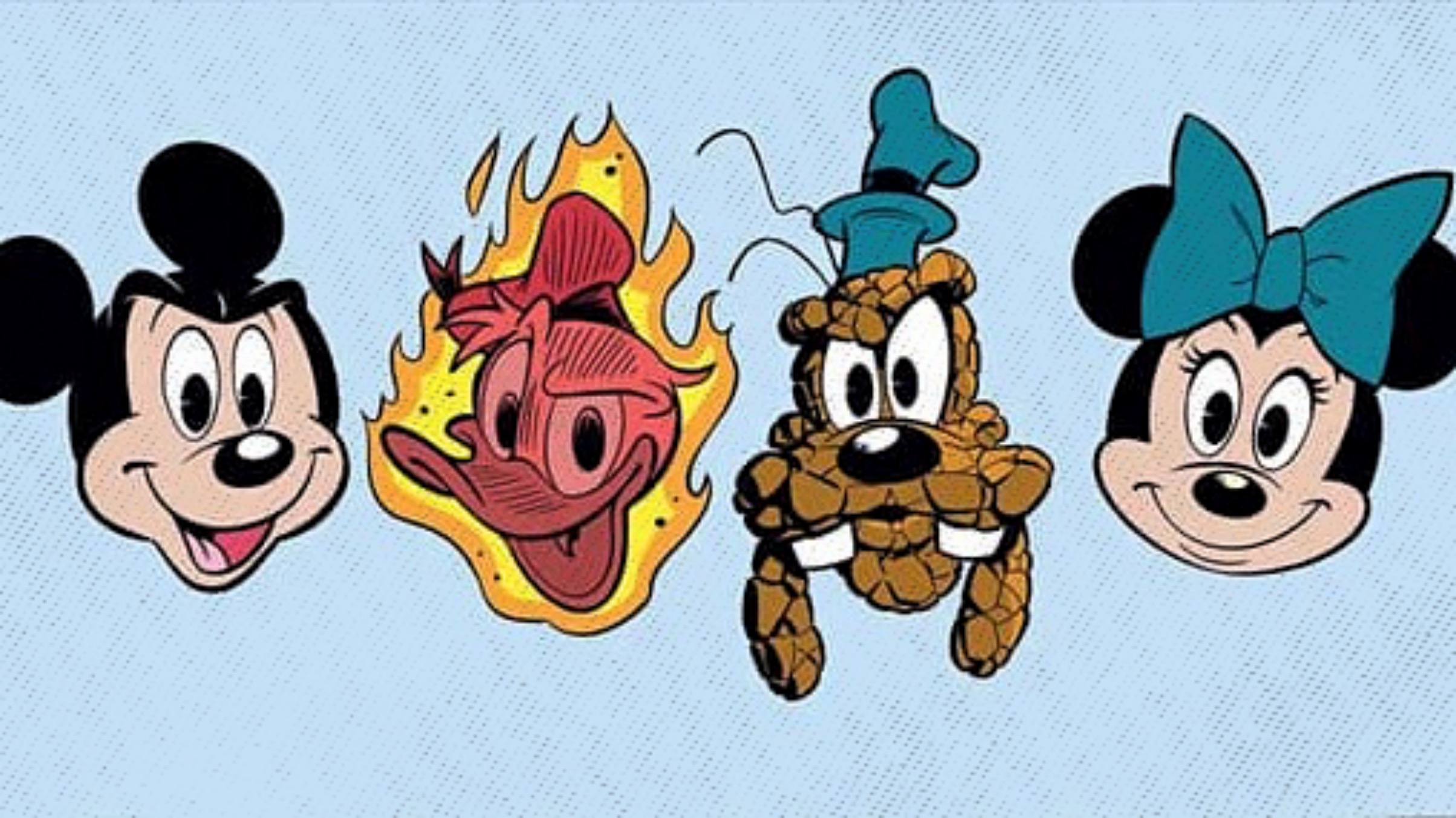 Marvel Disney Variant Covers Imagine Mickey Mouse & Friends as the ...