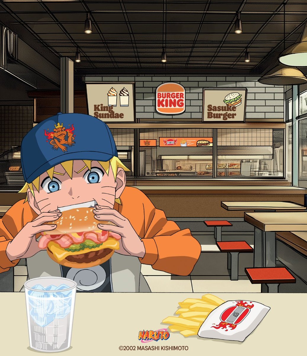 Naruto & Burger King Are Teaming Up for Tasty New Collab