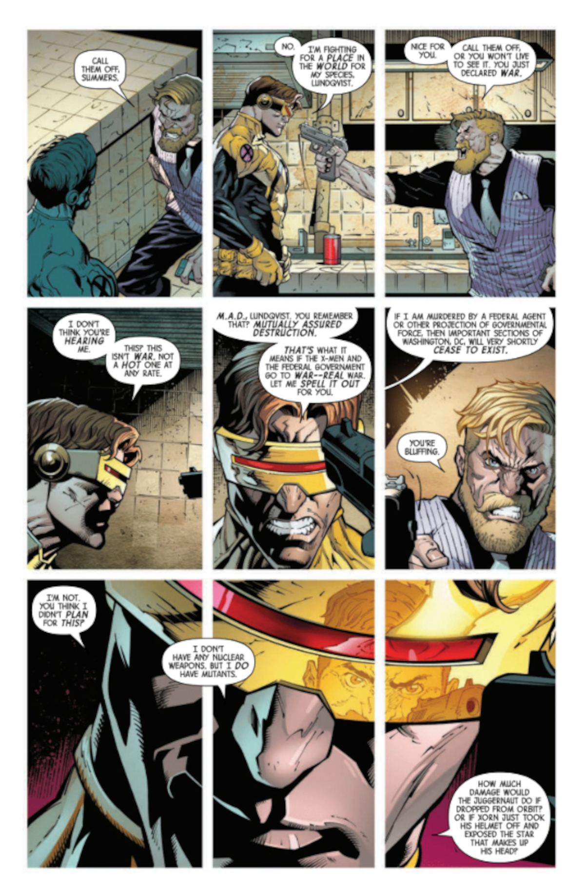 Marvel's X-Men Just Gave Cyclops One of HIs Greatest Moments Ever As a ...