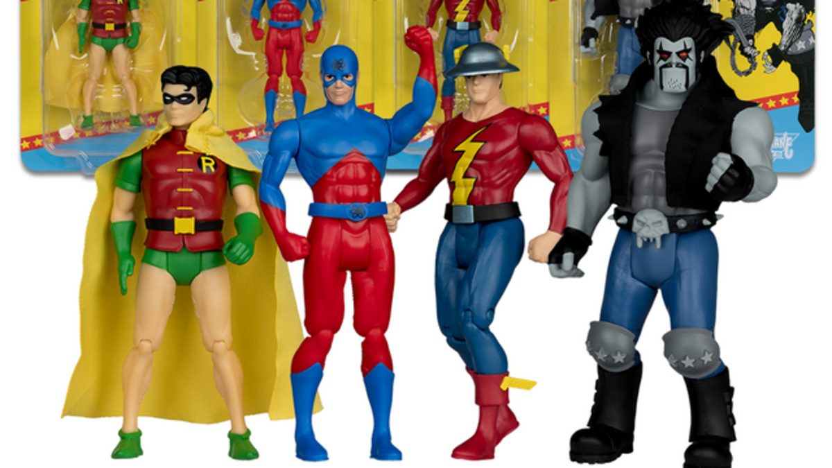 McFarlane Toys DC Super Powers Wave 10: Atom, Robin, Lobo, and Flash ...