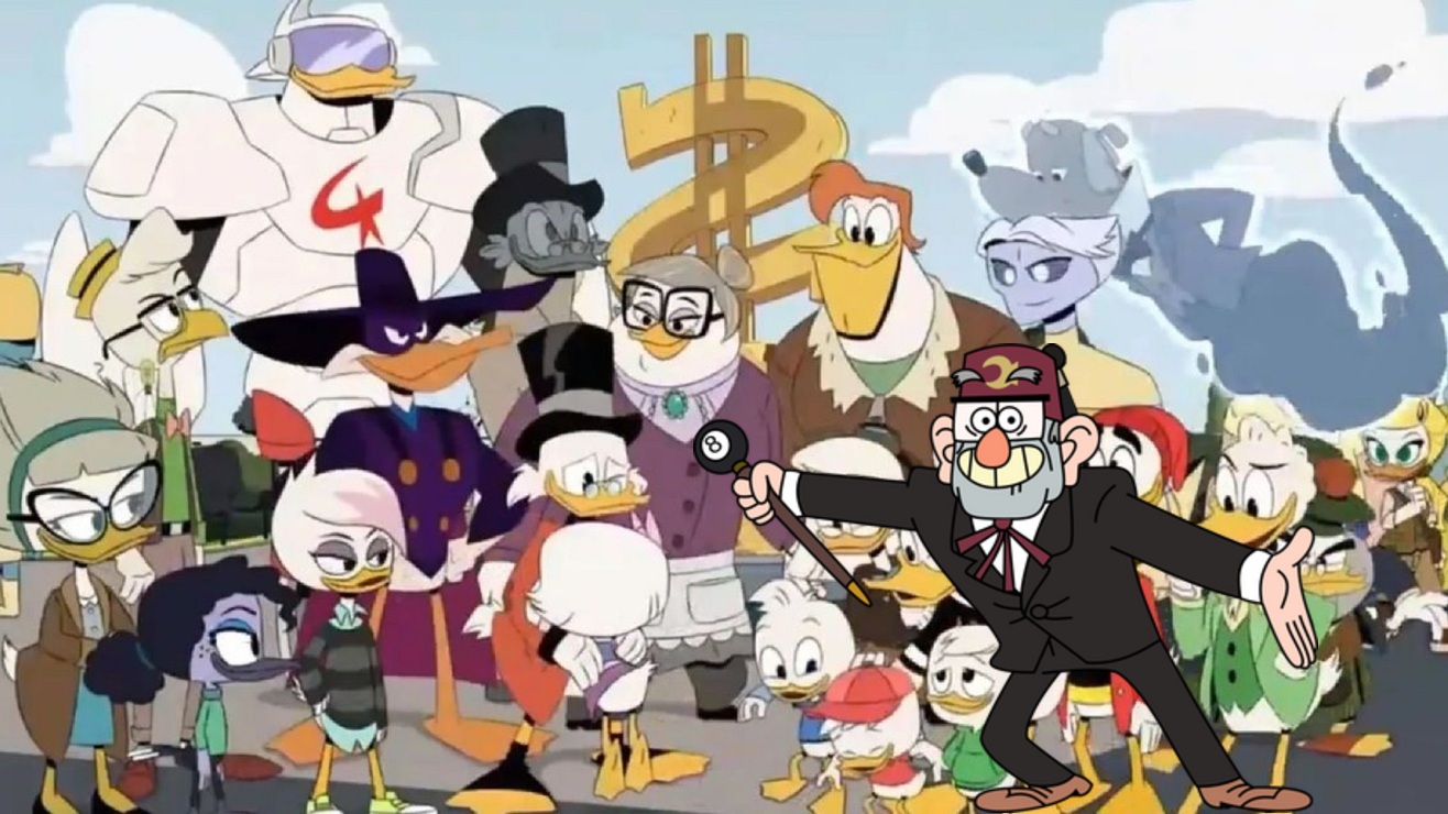 An Official Gravity Falls x Duck Tales Crossover Has Landed (And No One ...