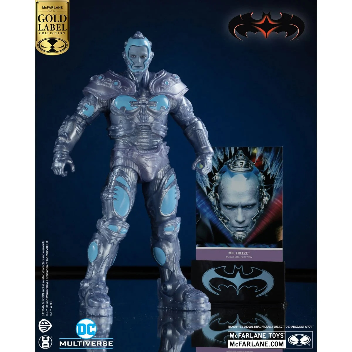 McFarlane Black Light Batman & Robin Mr. Freeze Figure Drops As An ...