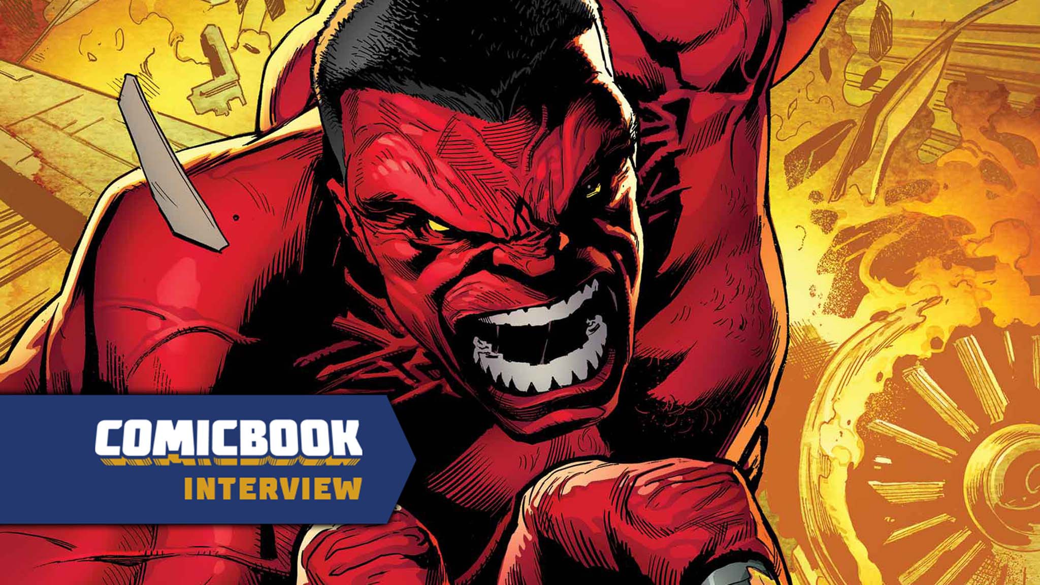 Benjamin Percy Teases Red Hulk's Showdown With Doctor Doom - ComicBook.com