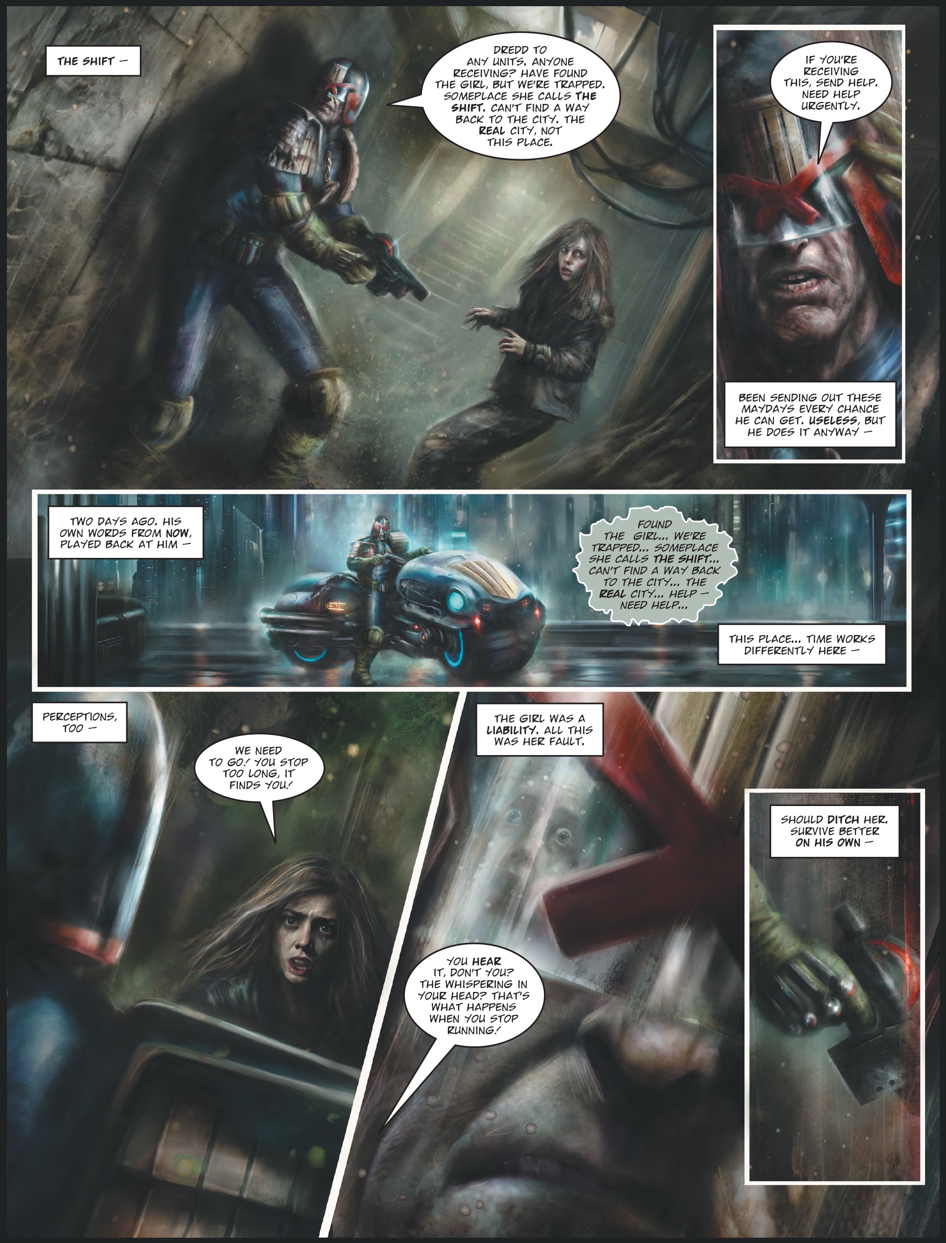 Judge Dredd: The Shift Is Building a New Horror Mythology for Mega-City ...