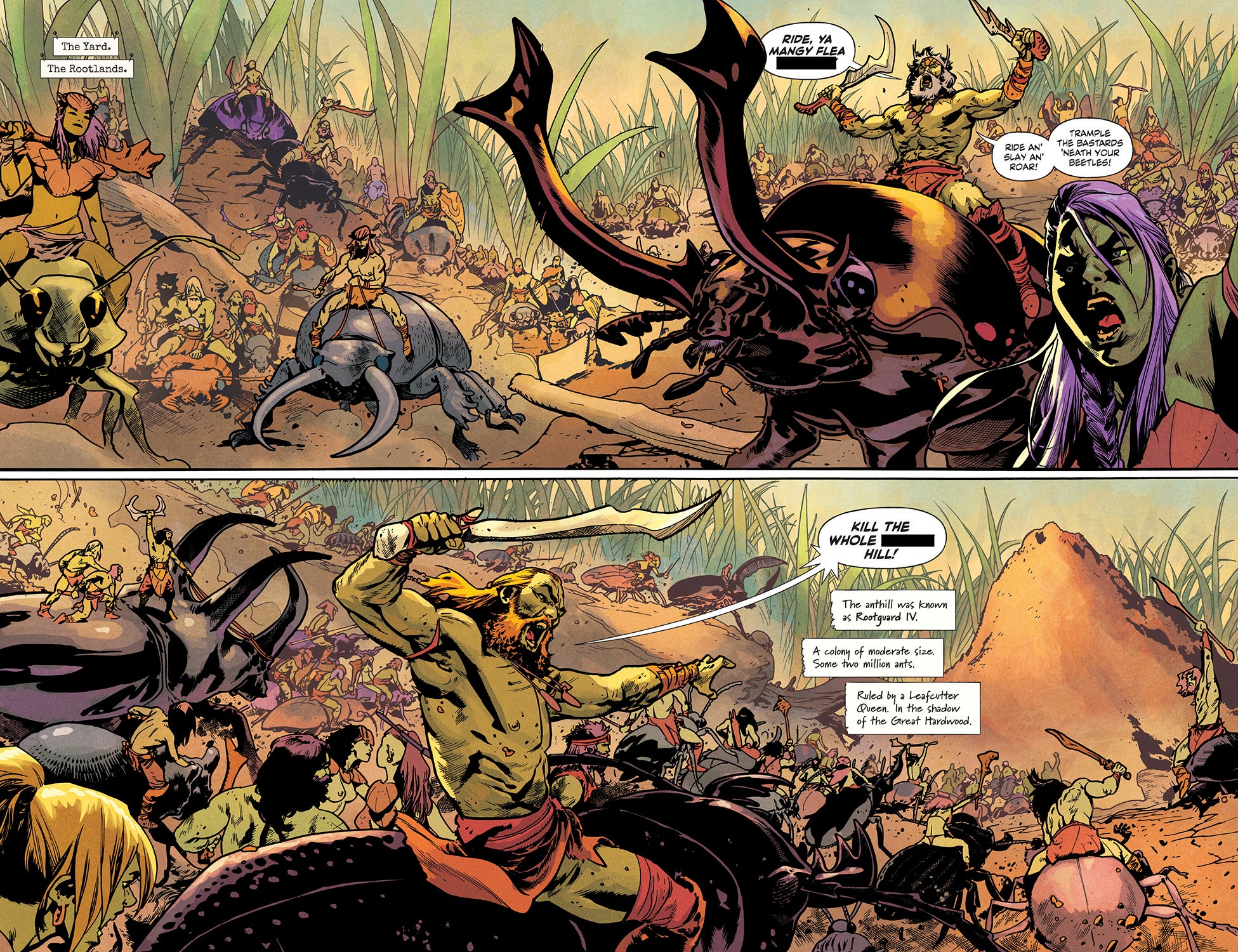 Bug Wars Is a Gory Take On Conan the Barbarian Meets Honey, I Shrunk ...