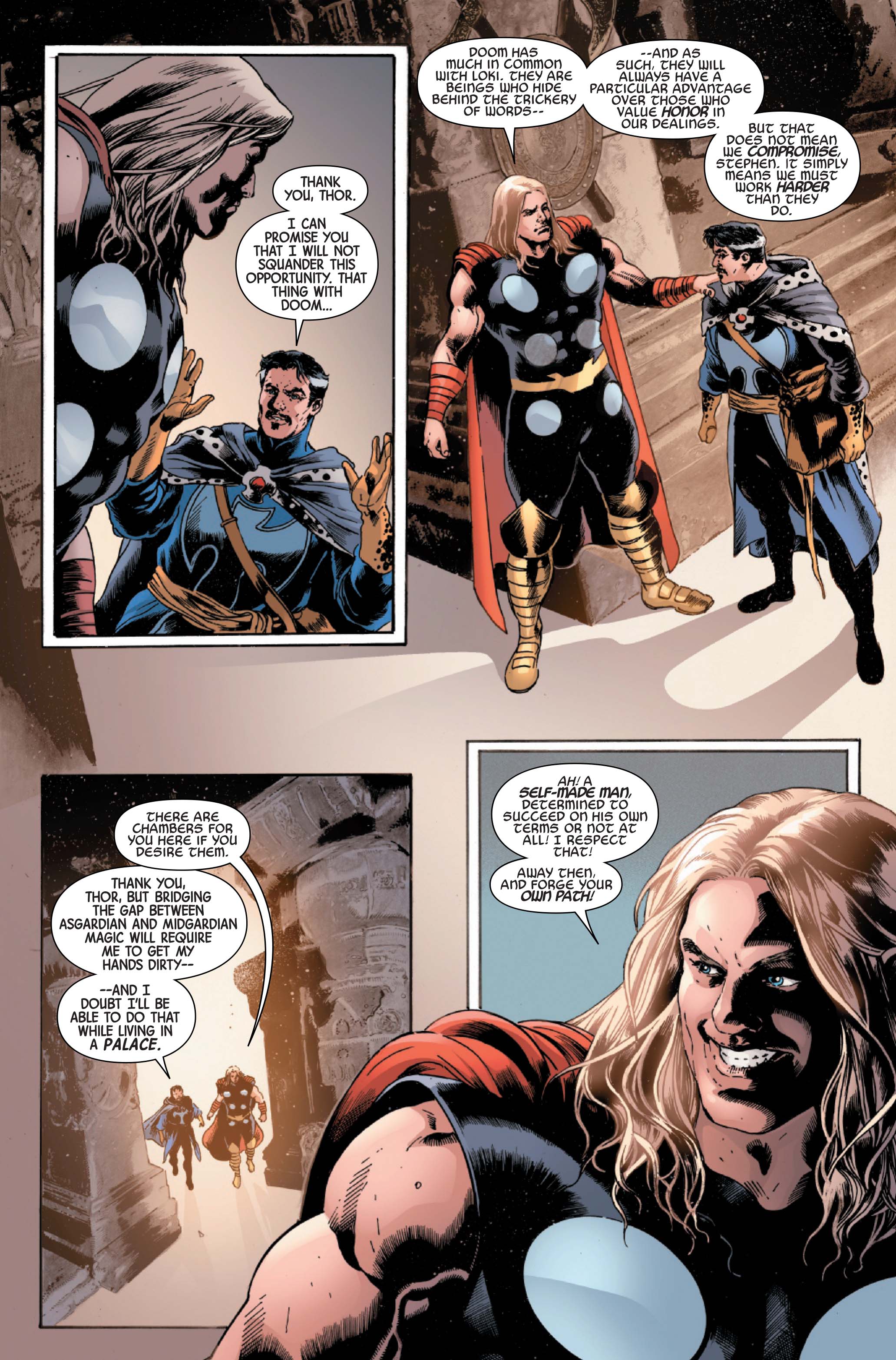 Doctor Strange Moves to Thor's Home to Become Asgard's New Sorcerer ...