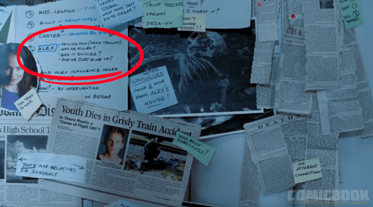 Final Destination 6 Trailer Is a Nod to Unused Alex Fate - ComicBook.com