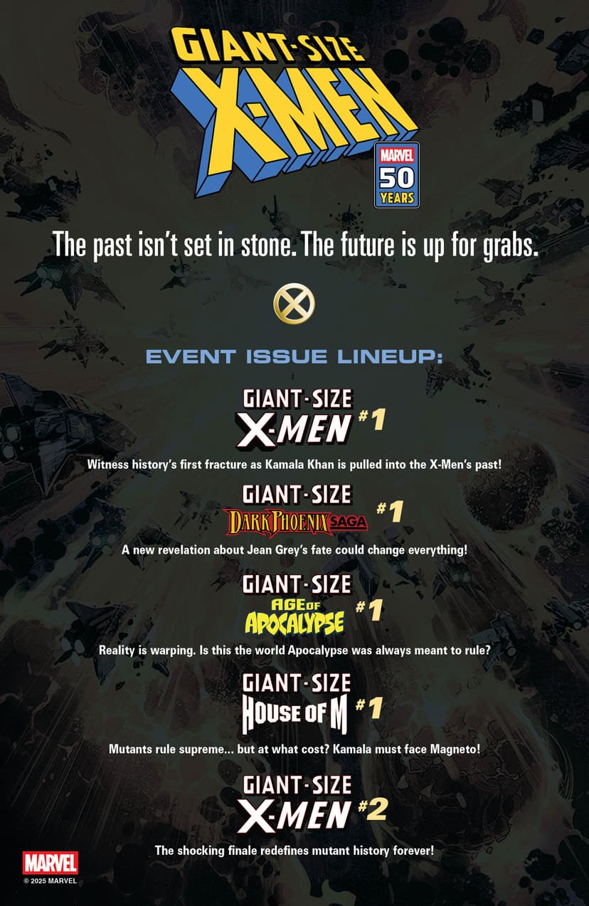 Marvel’s New Giant-Size X-Men Rewrites Mutant History (With Ms. Marvel ...
