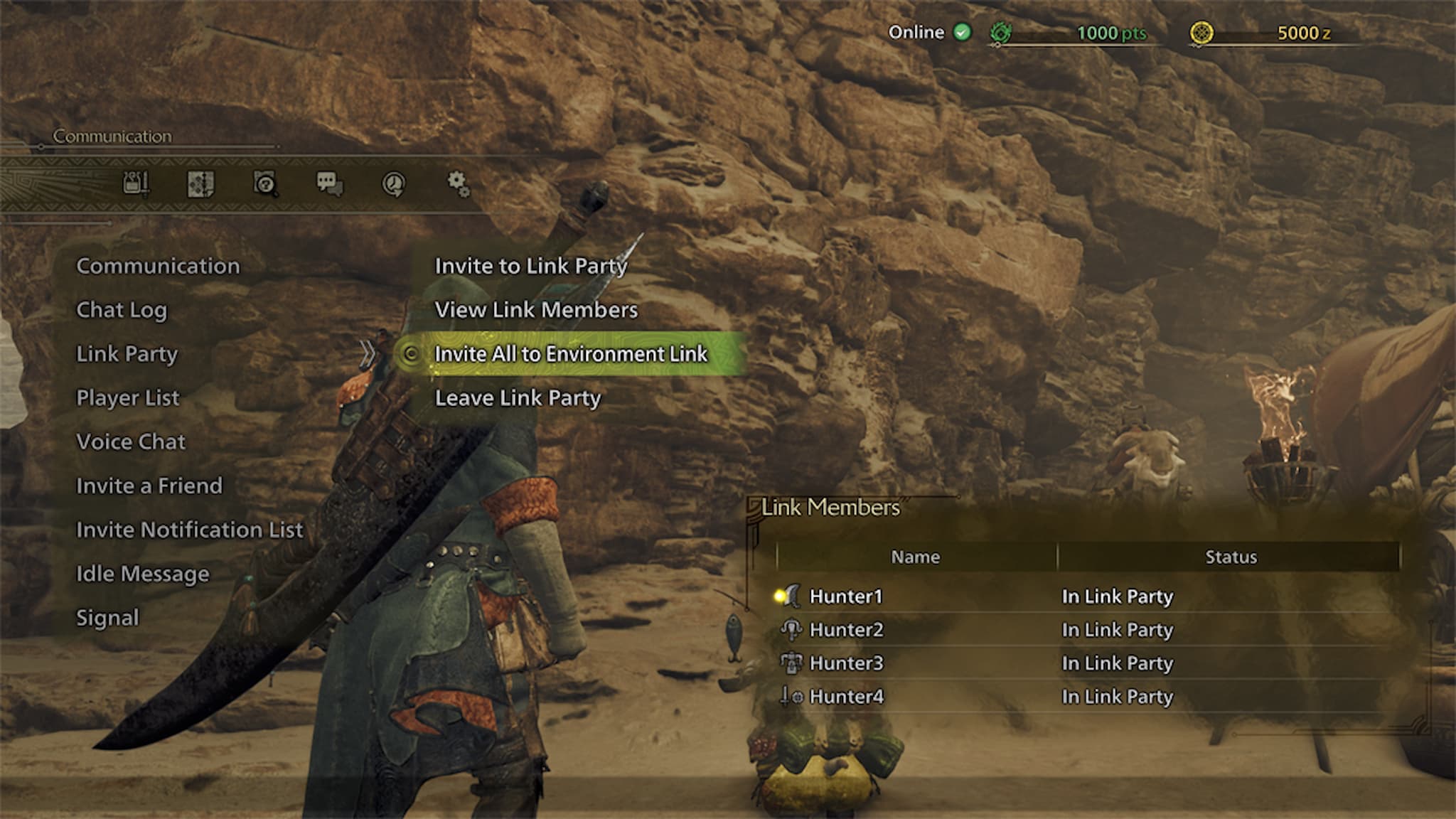 Monster Hunter Wilds Link Parties and How to Use Them