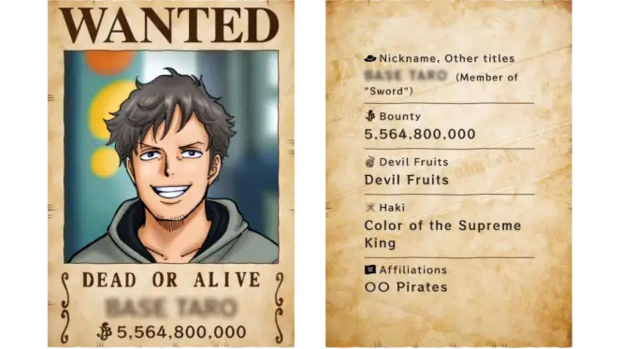 One Piece Fans Can Now Get Their Own Bounty Posters (And Here's How ...