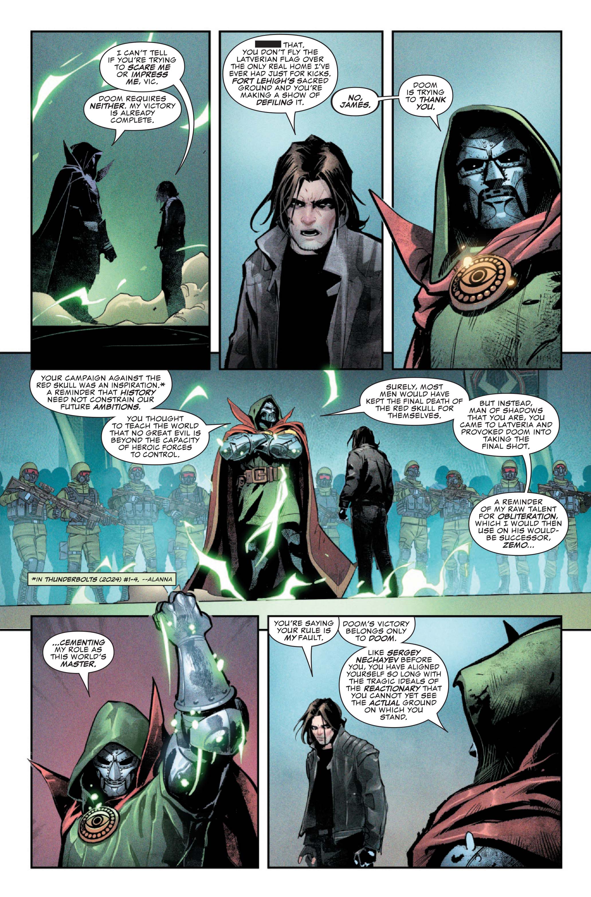 Doctor Doom Takes the First Strike Against Marvel's New Thunderbolts ...