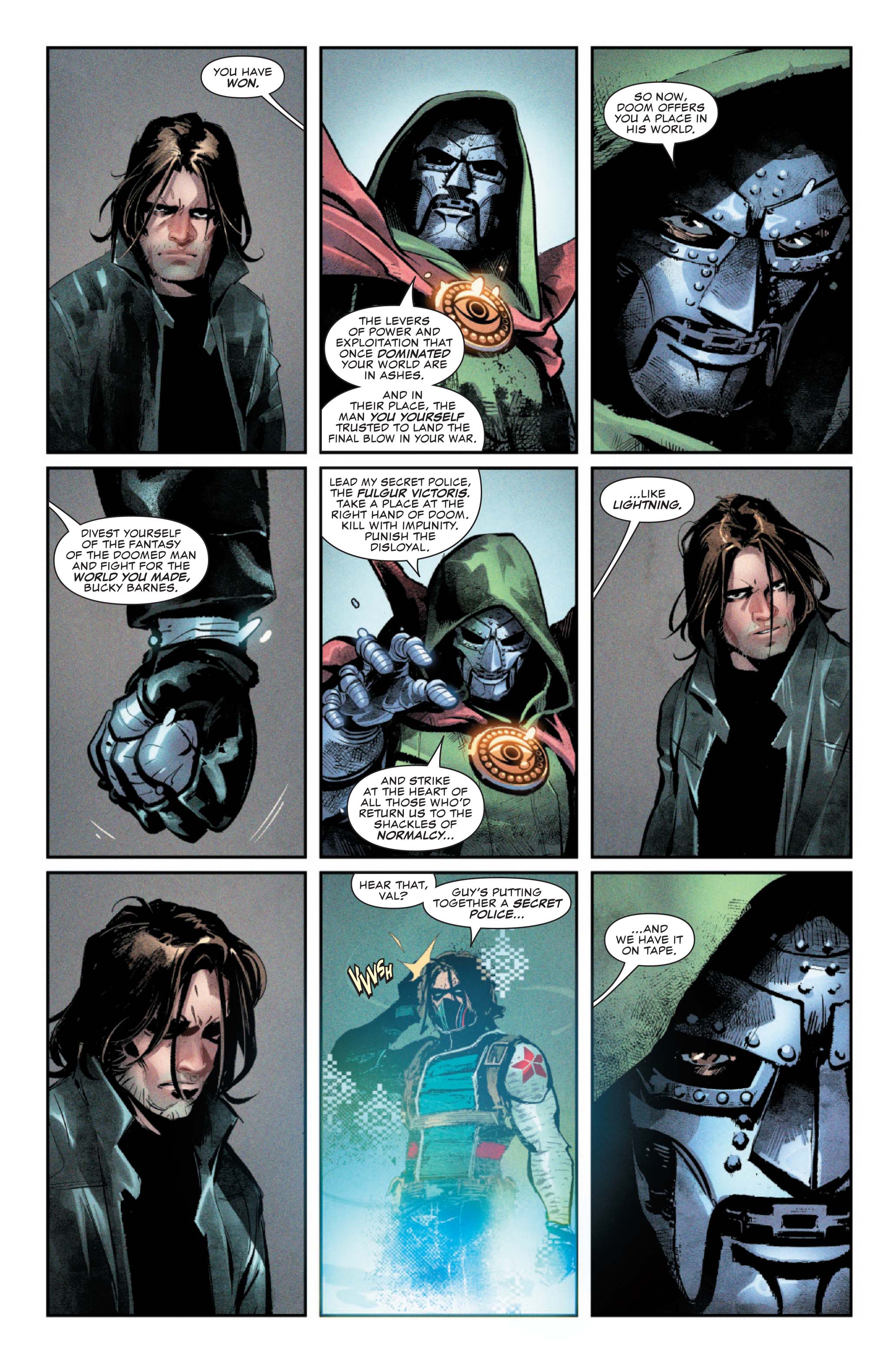 Doctor Doom Takes the First Strike Against Marvel's New Thunderbolts ...
