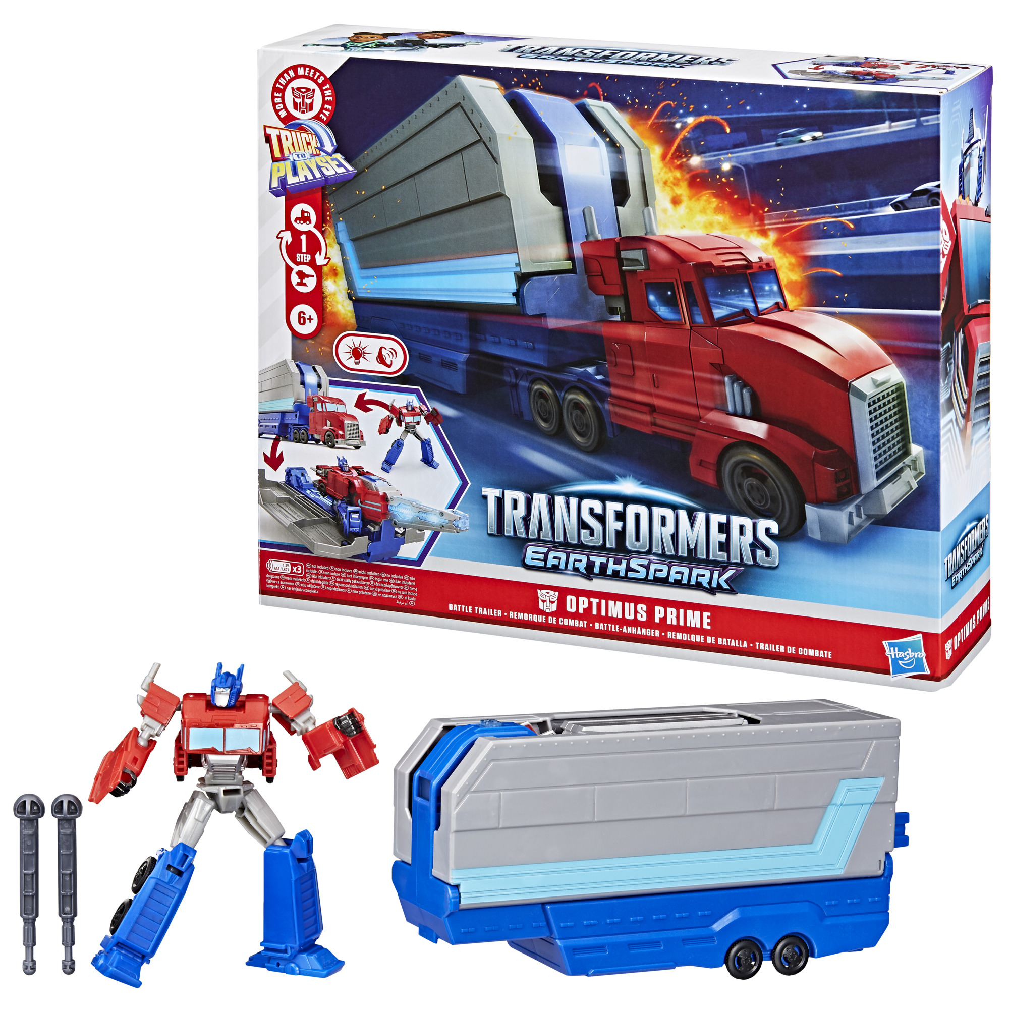 New Transformers: Earthspark Figures Includes The Battle Trailer ...
