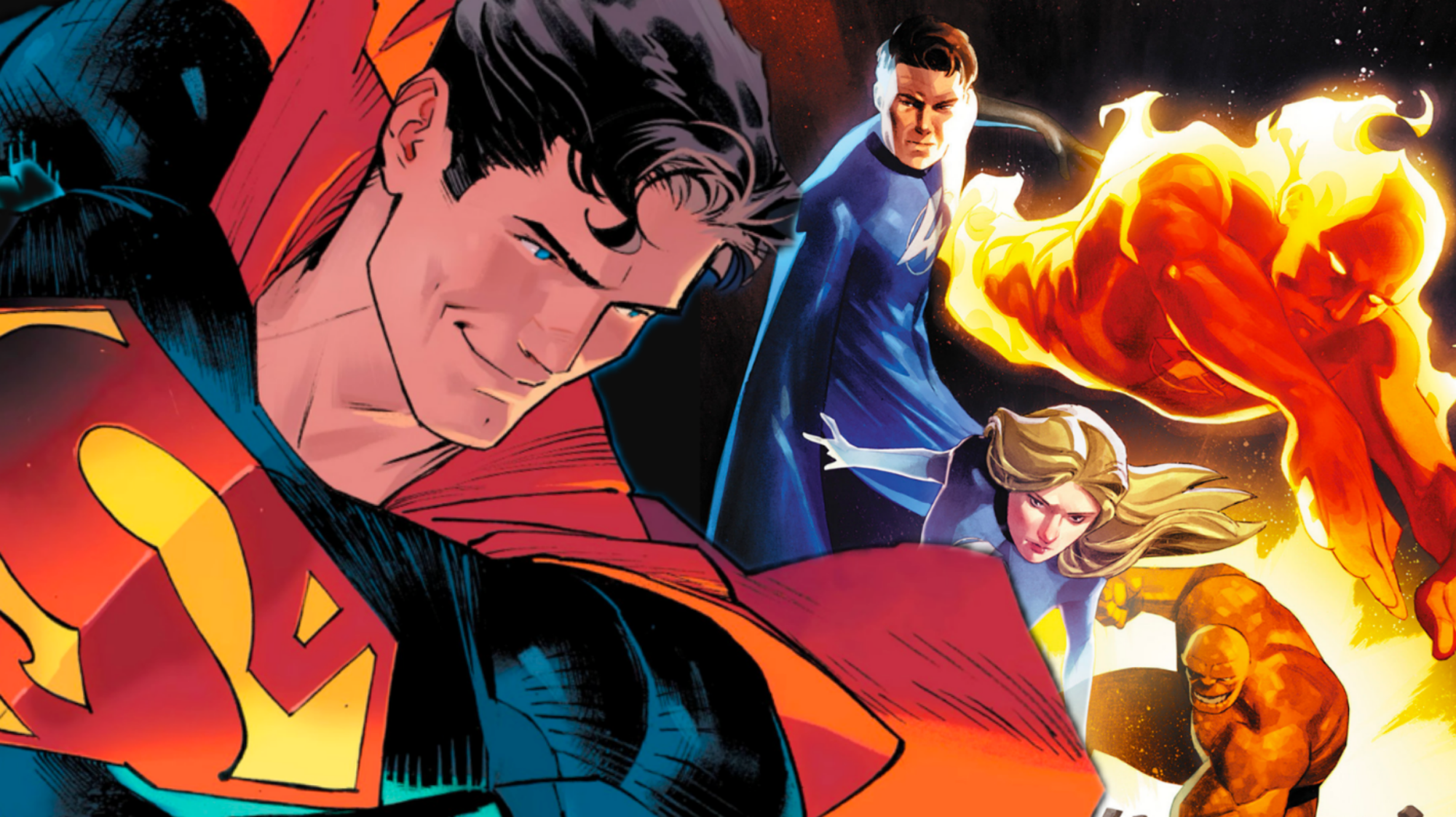 Before July, Check Out This Superman/Fantastic Four Crossover (That ...