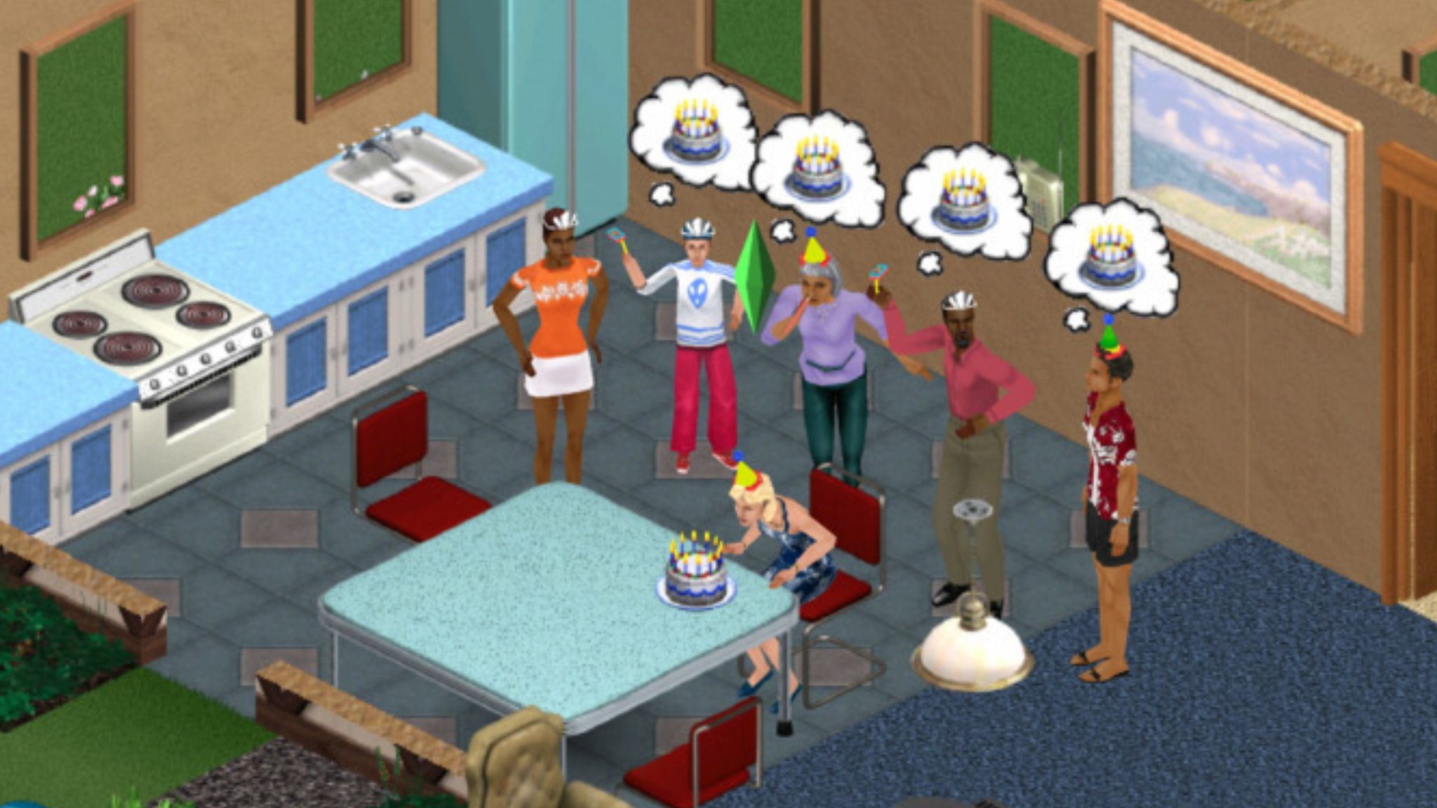 Sims Can Actually Eat Their Food Thanks to Latest Sims 2 Patch
