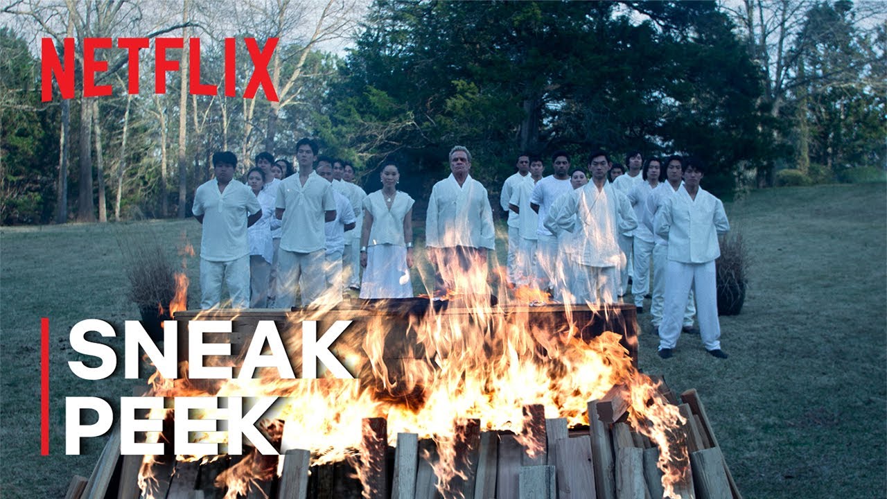 Cobra Kai Sneak Peek Teases an Emotional Funeral to Kick Off Final ...