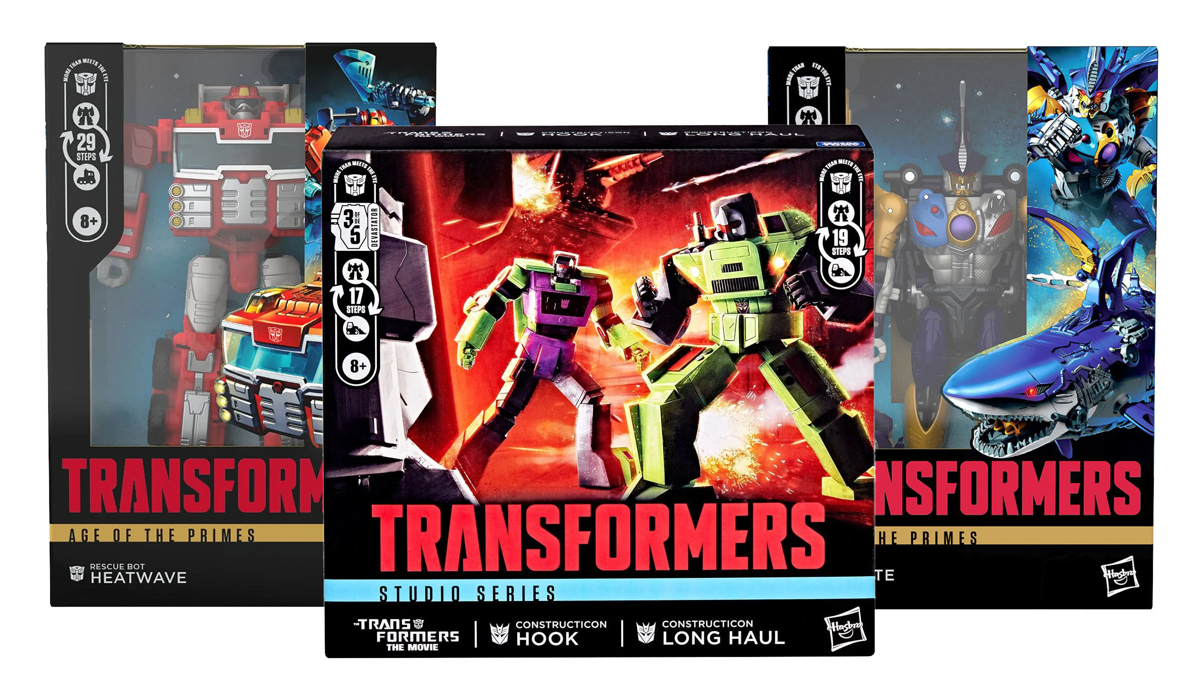 New Transformers Pre-Orders: Hook & Long Haul, Age of the Primes ...