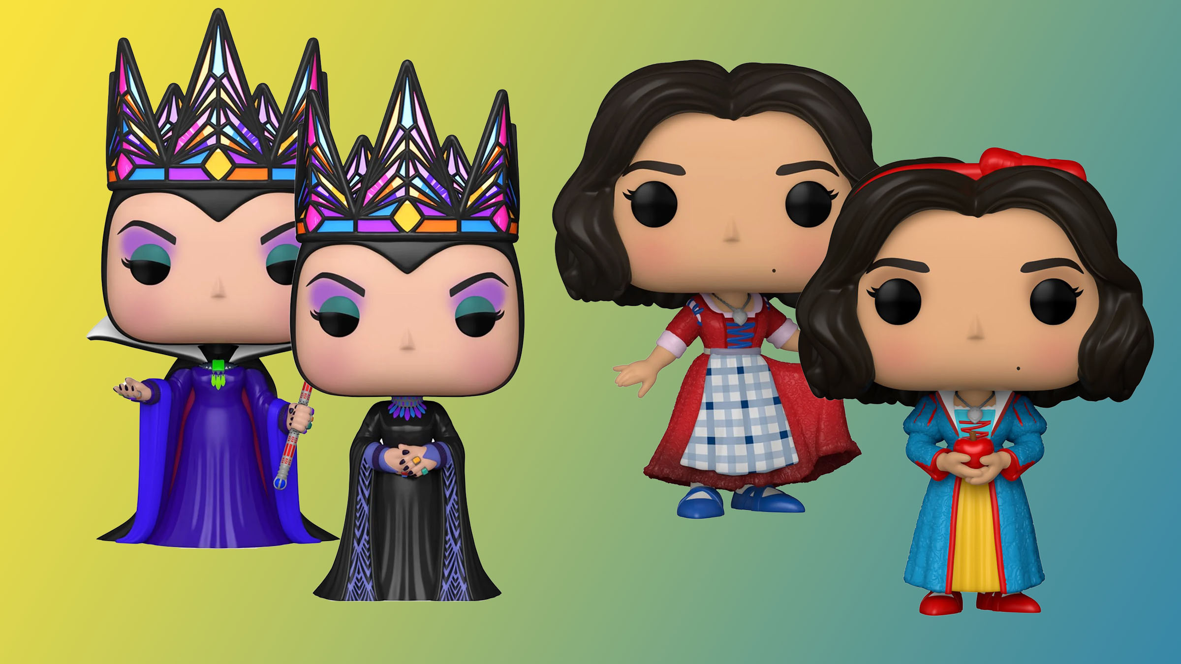 Disney Snow White Funko Pops Drop Ahead Of Live-Action Film Release ...