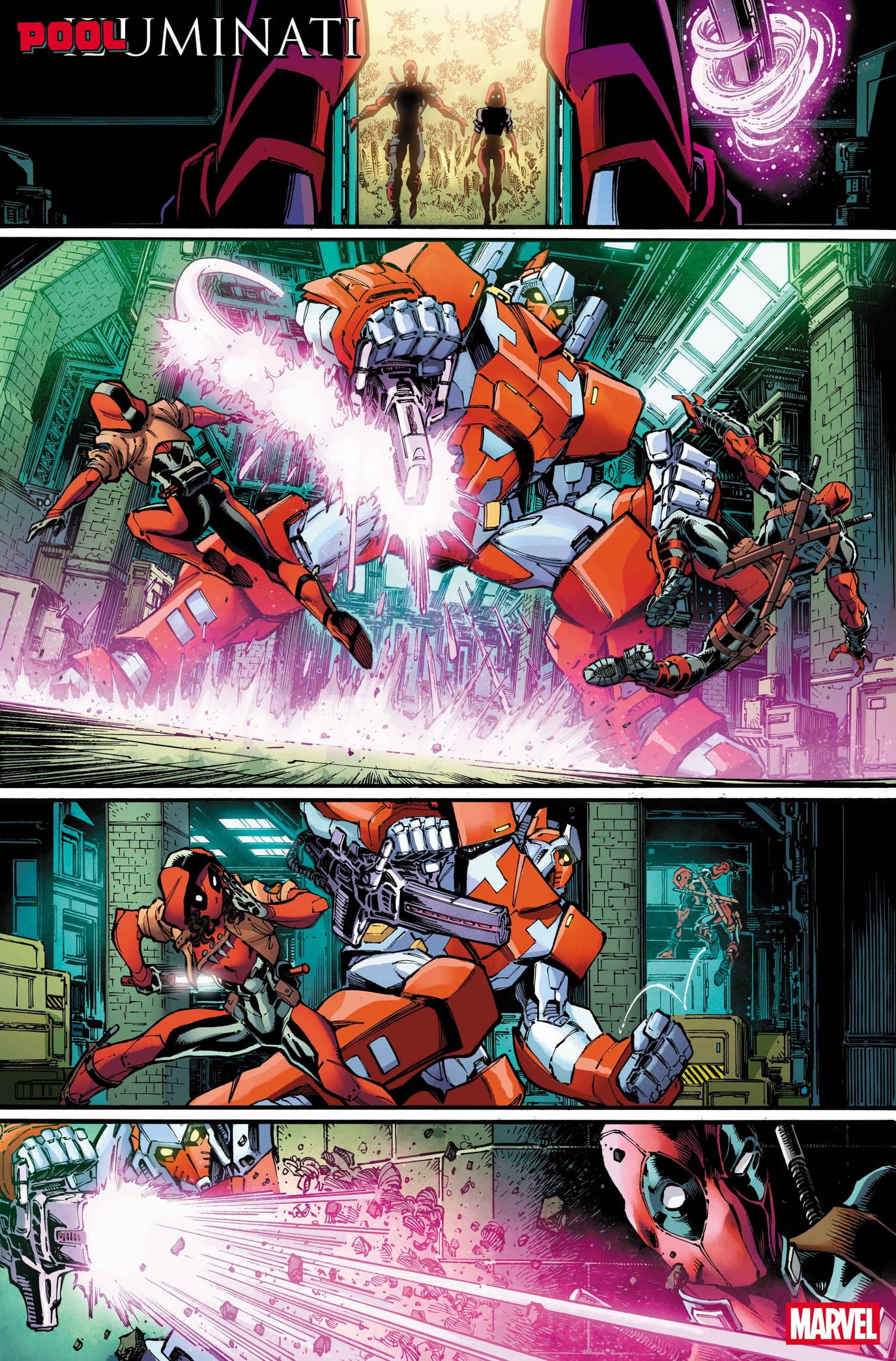 Deadpool & Wolverine Characters Join Marvel's Multiversal Pooluminati