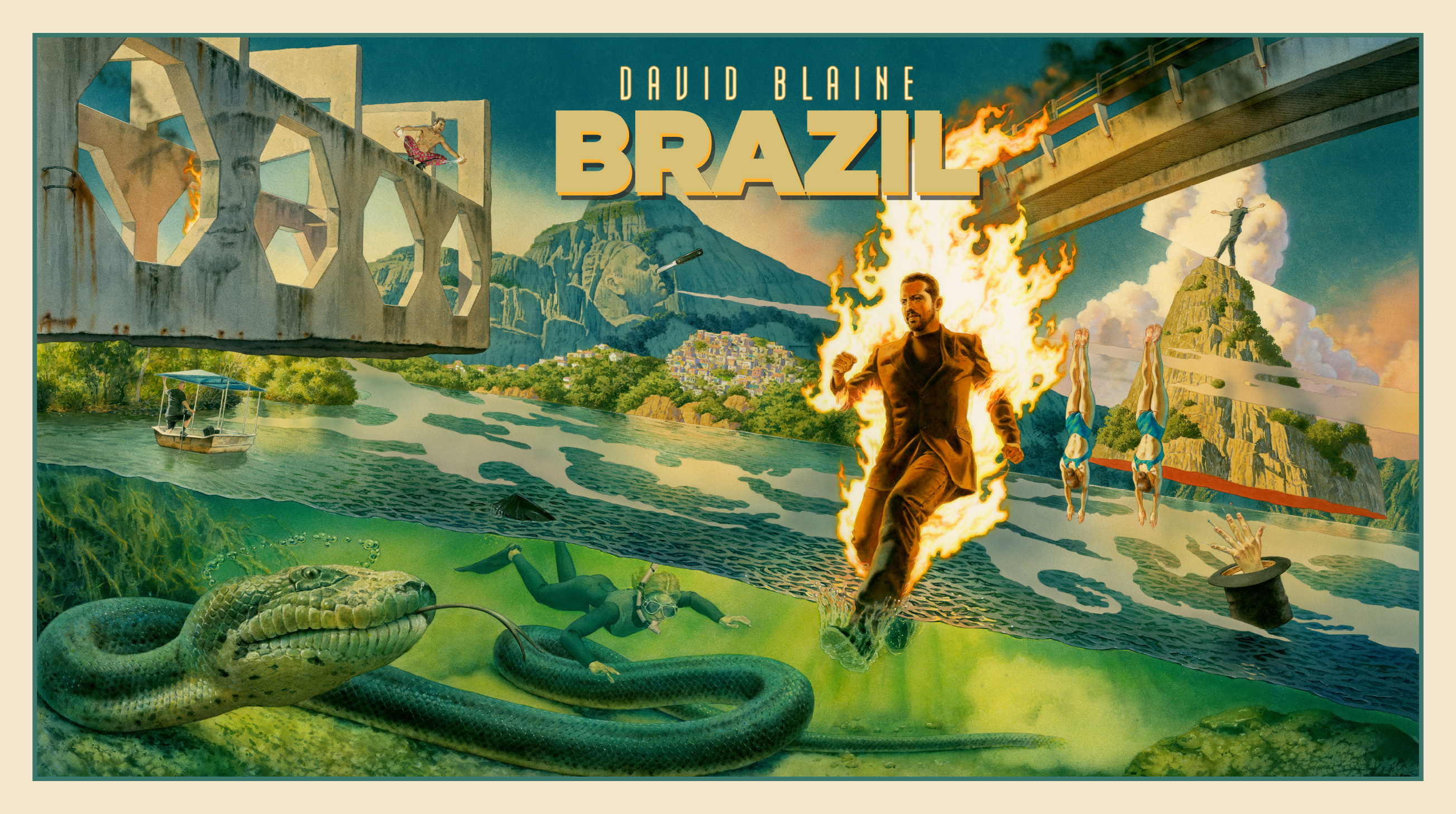 David Blaine's Do Not Attempt Embraces the Extreme in Stunning New Comic Posters (Exclusive ...