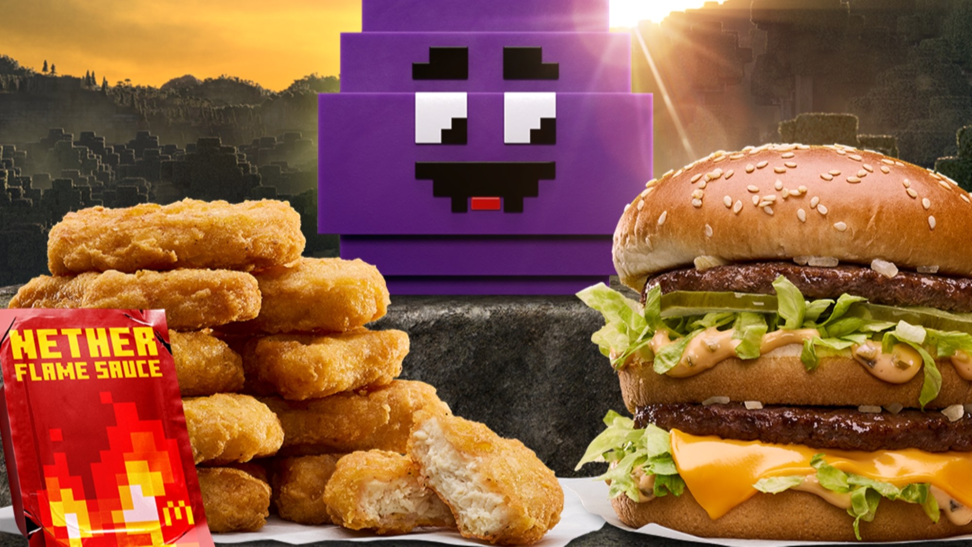 McDonald's x Minecraft Movie Collab Features Meals and Exclusive DLCs