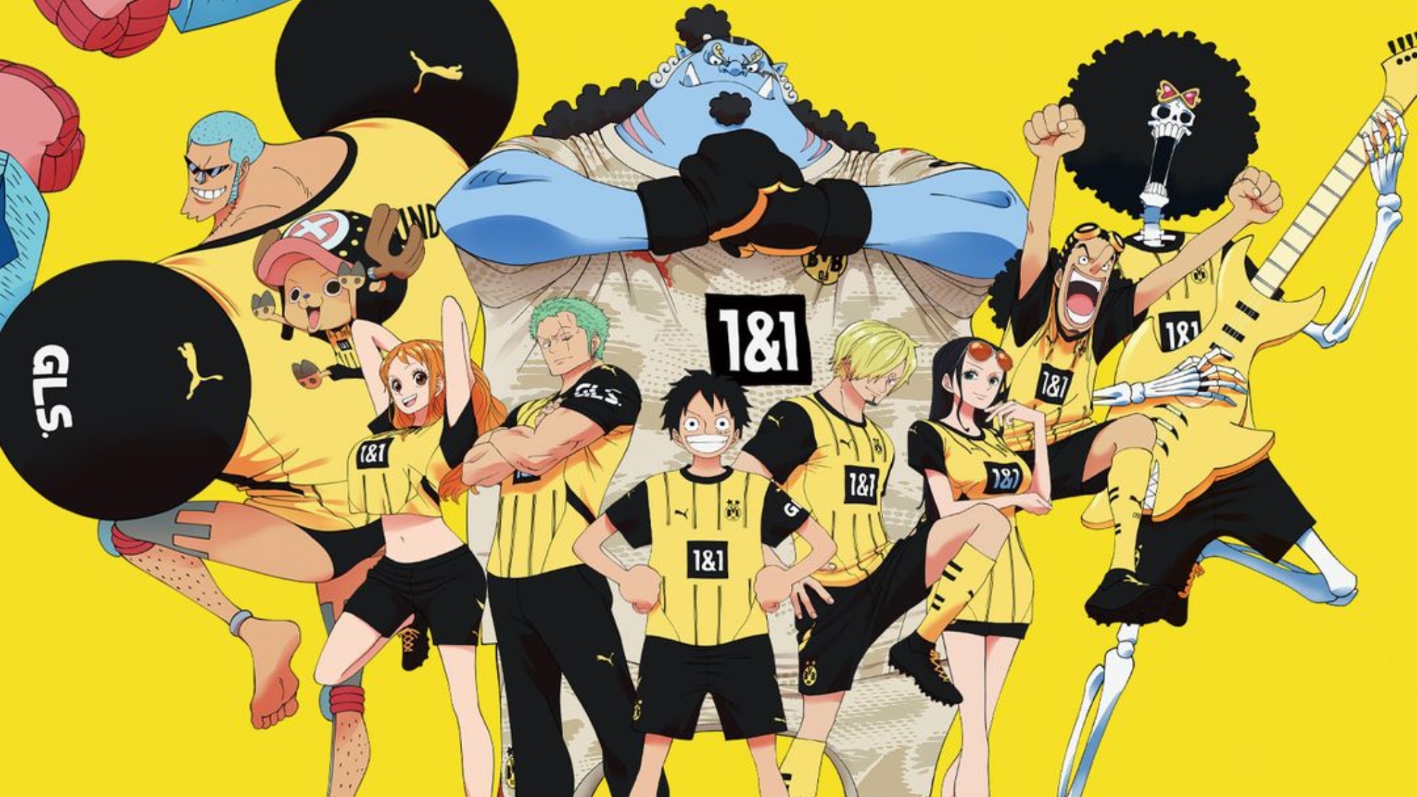One Piece Teams Up With Borussia Dortmund for Cool New Collab