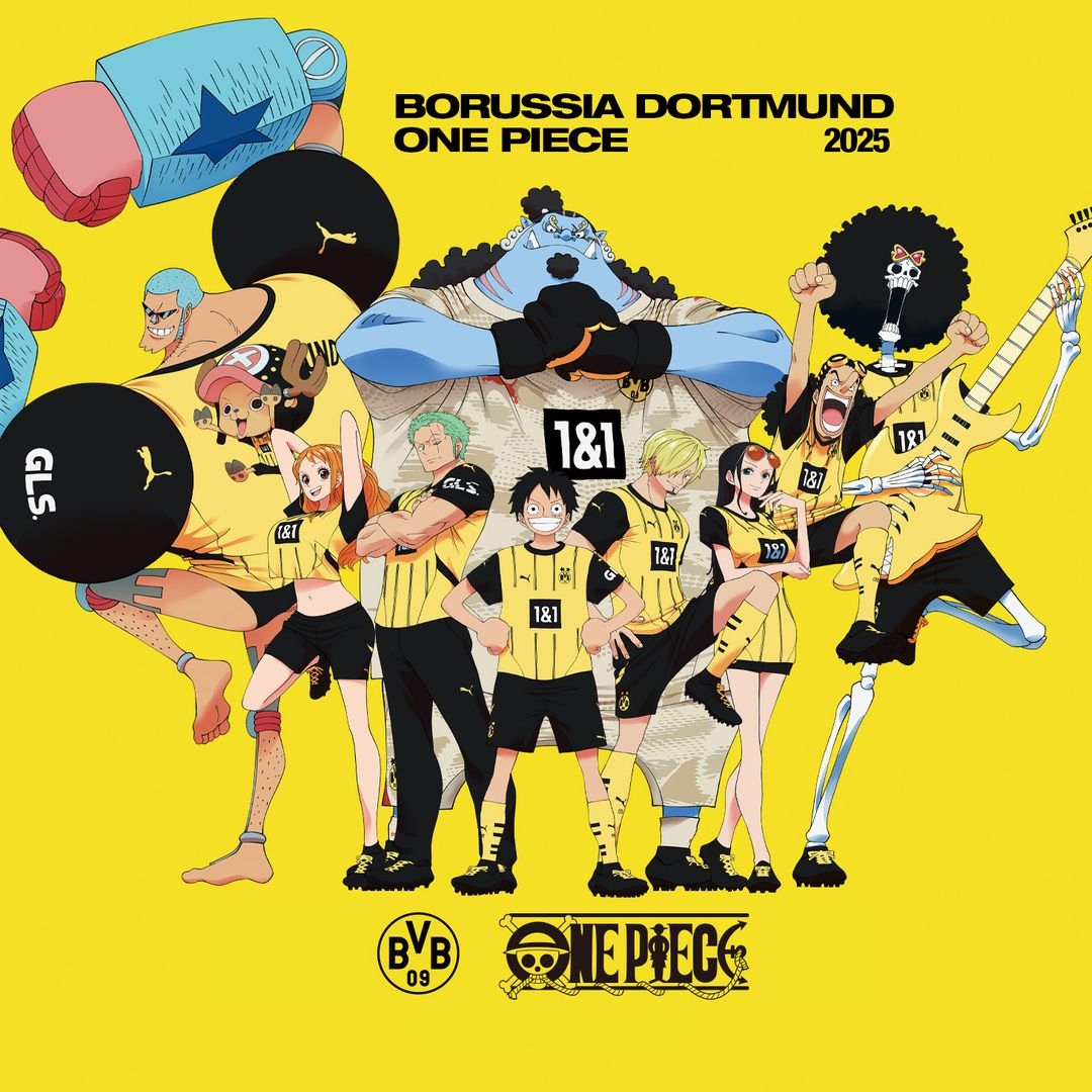 One Piece Teams Up With Borussia Dortmund for Cool New Collab