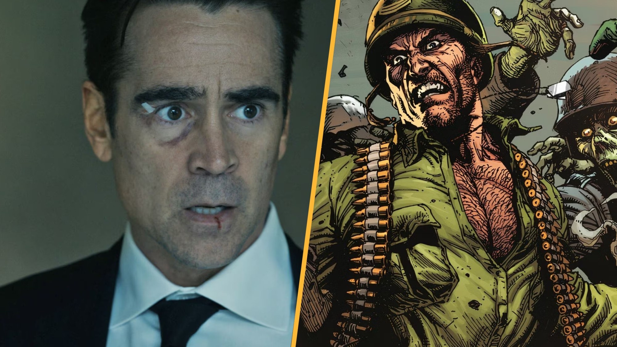 Colin Farrell to Play Sgt. Rock in James Gunn's DC Universe - ComicBook.com