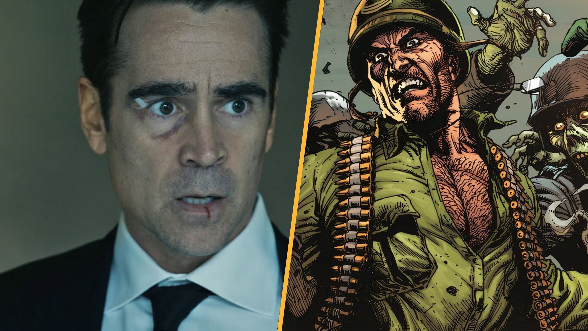 Colin Farrell to Play Sgt. Rock in James Gunn's DC Universe - ComicBook.com