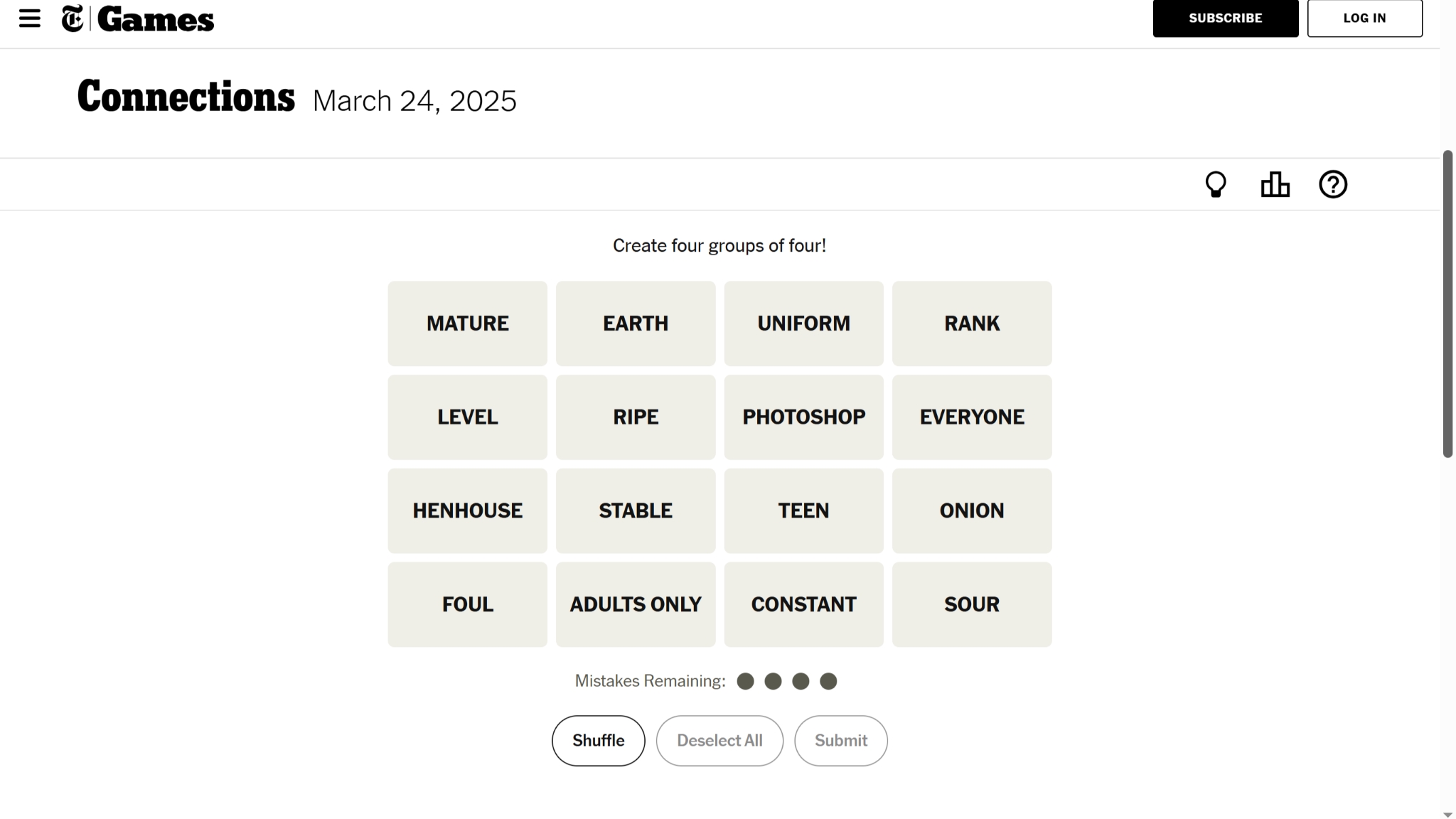 New York Times Connections Answers for March 24th - ComicBook.com