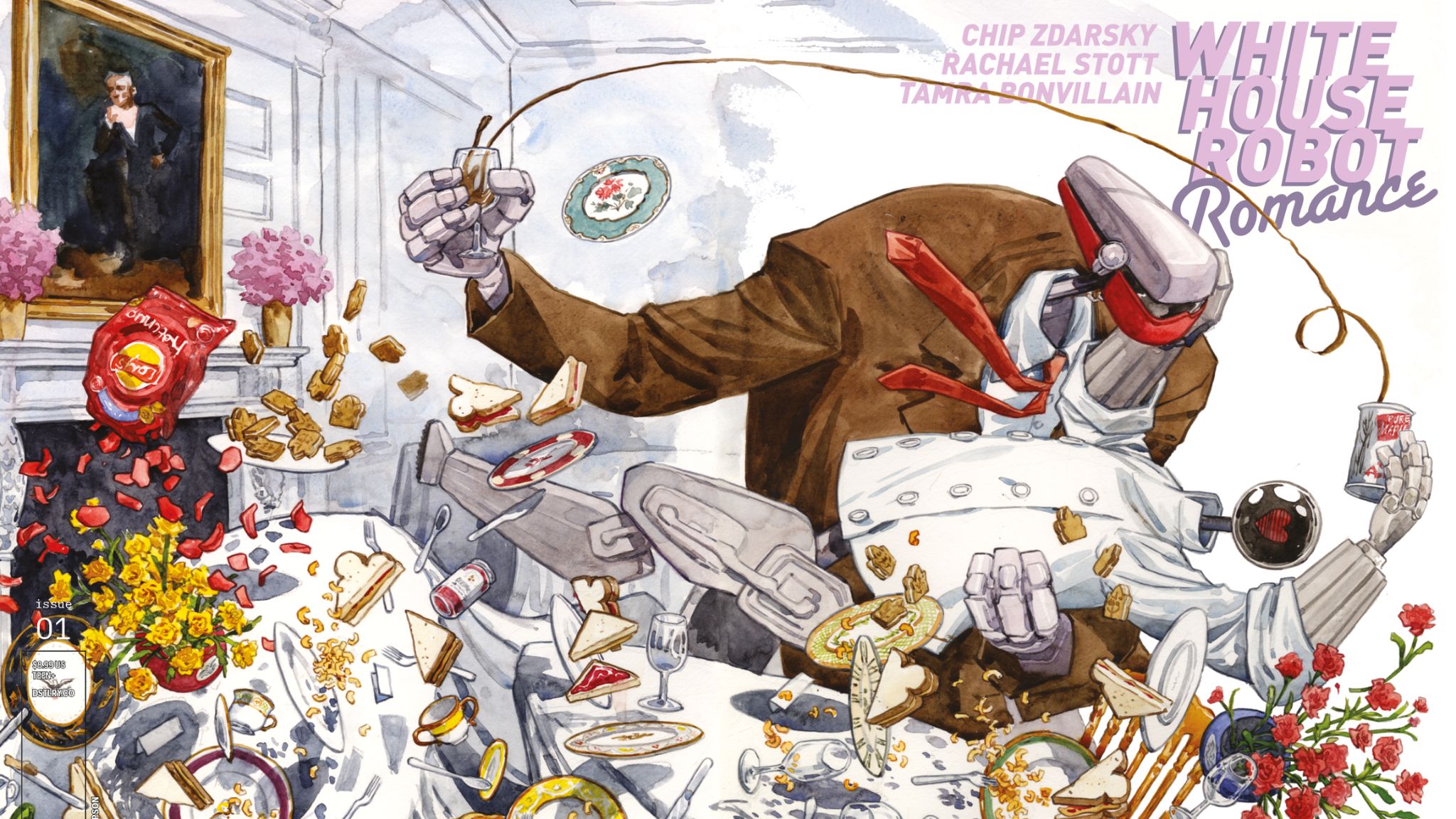 Batman's Chip Zdarsky Takes on America-Canada Tensions in New Robot ...