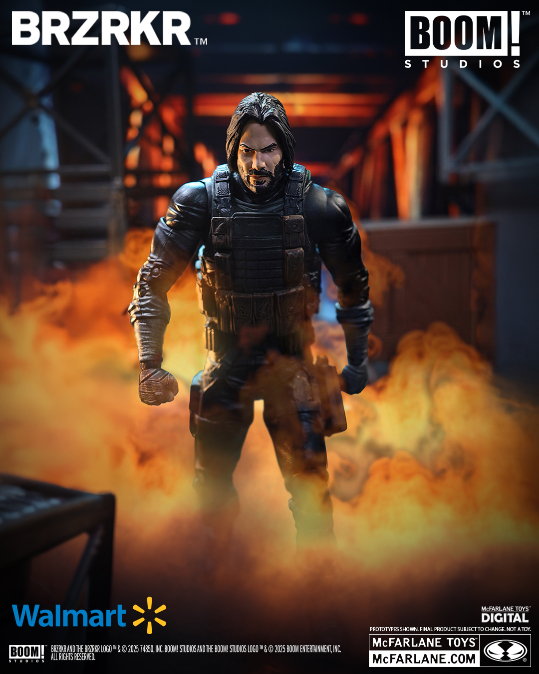 McFarlane Toys BRZRKR Keanu Reeves Action Figure Coming to Walmart ...