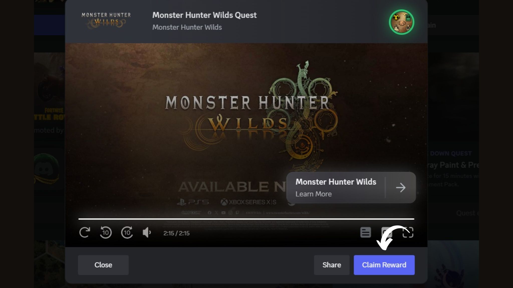 Monster Hunter Wilds' Discord Quest Gives Away the Best Freebie Yet