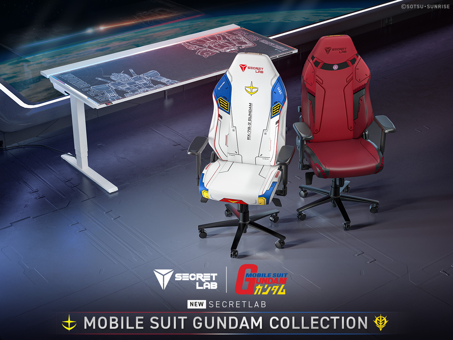 Secretlab Reveals The Mobile Suit Gundam Chairs of Your Dreams ...