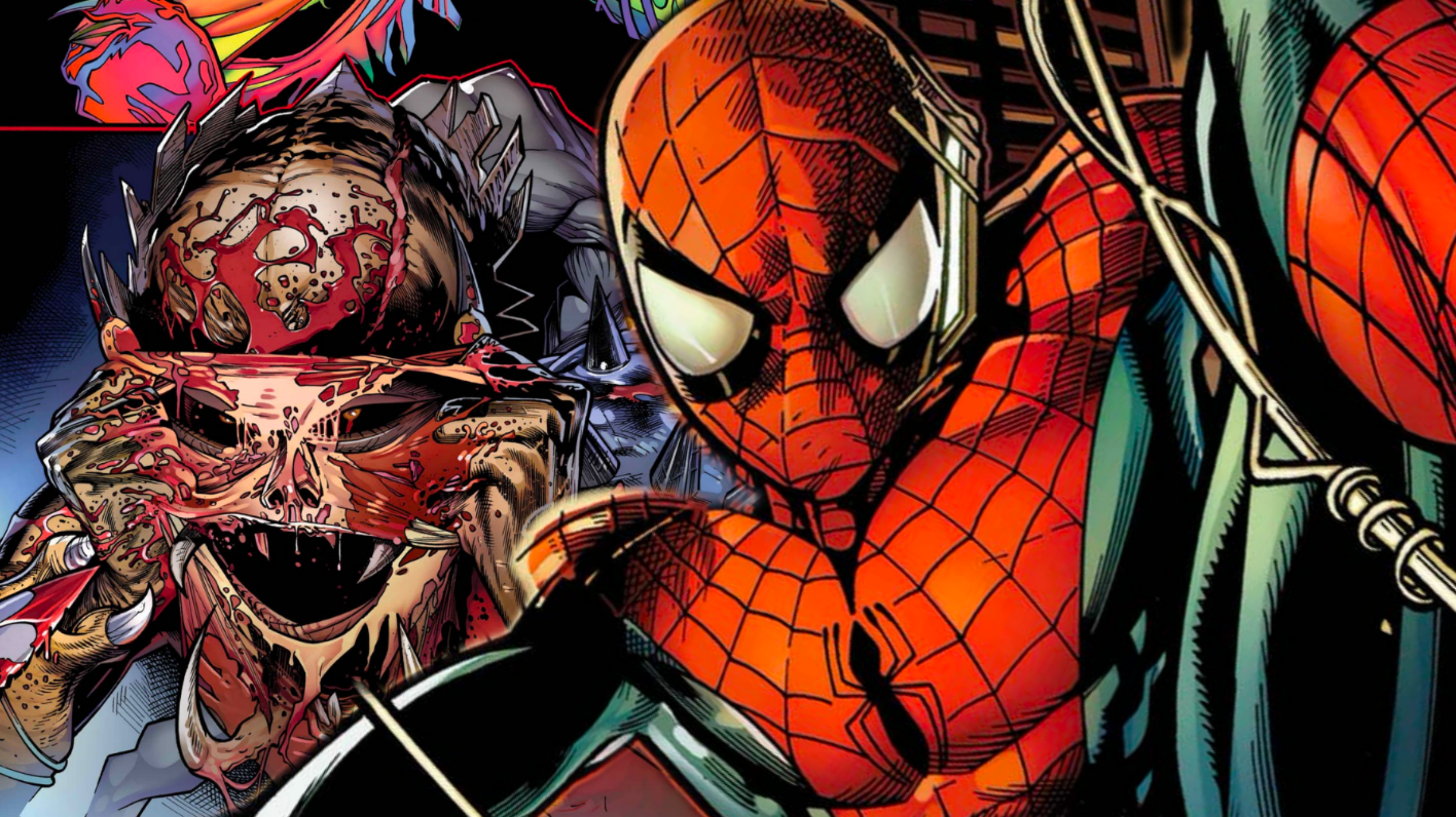 Marvel Teases Spider-Man vs. Predator in New First Look