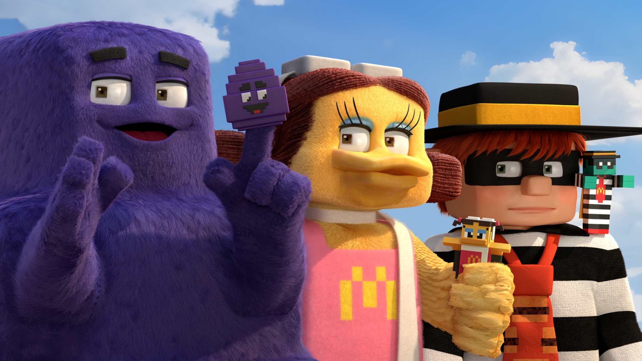 McDonald's x Minecraft Movie Collab Features Meals and Exclusive DLCs