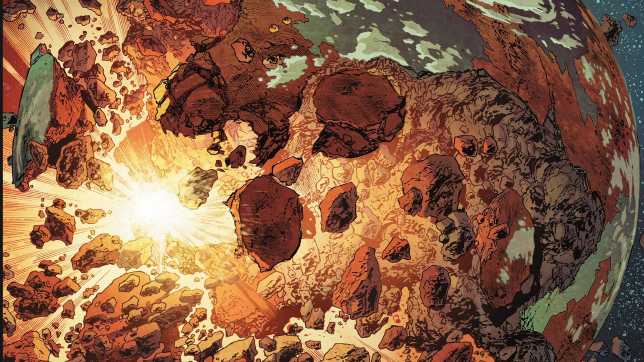 A Destroyed DC Planet is Hiding a Massive Secret