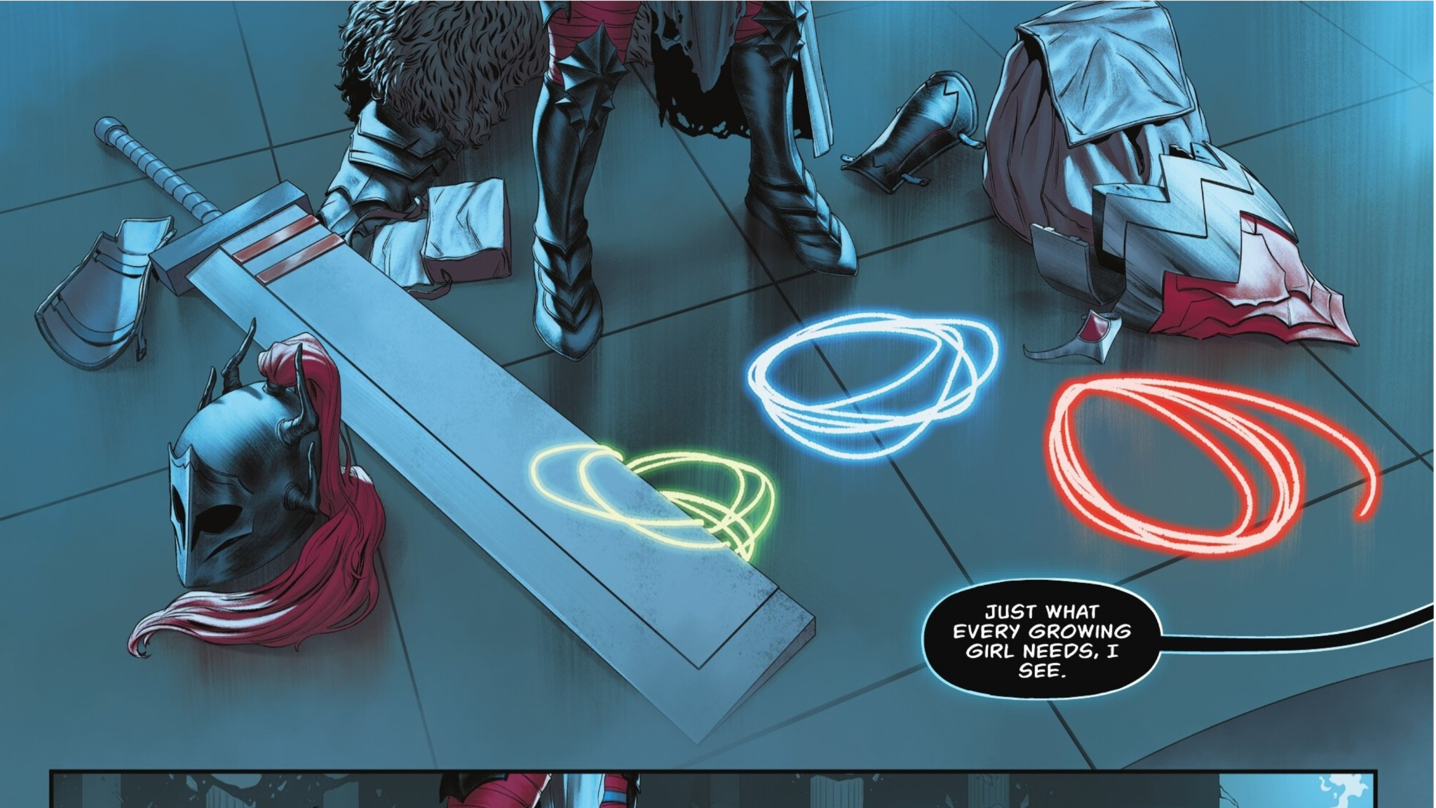 Absolute Wonder Woman Reveals Secrets of Diana's Red Lasso