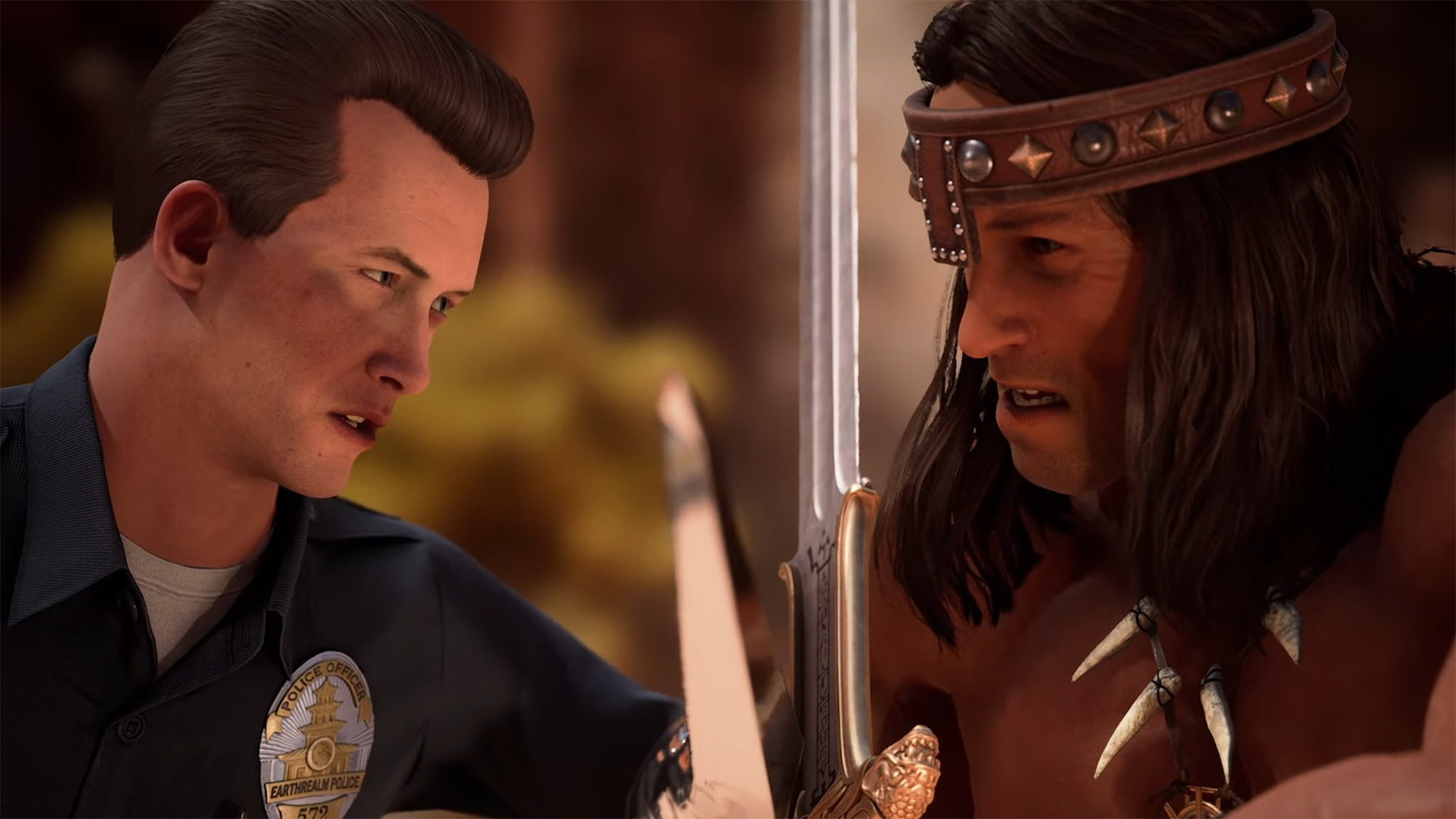 Mortal Kombat 1 T-1000 & Conan Intro Pits a Different Arnold Against a ...