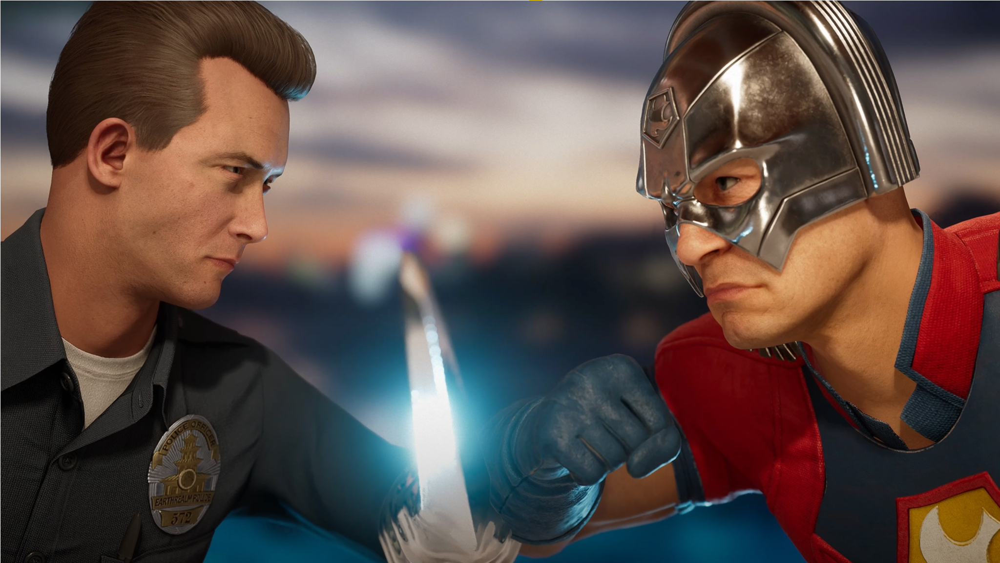 Mortal Kombat 1's T-1000 & Peacemaker Intro Video Breaks the Fourth Wall (Exclusive)