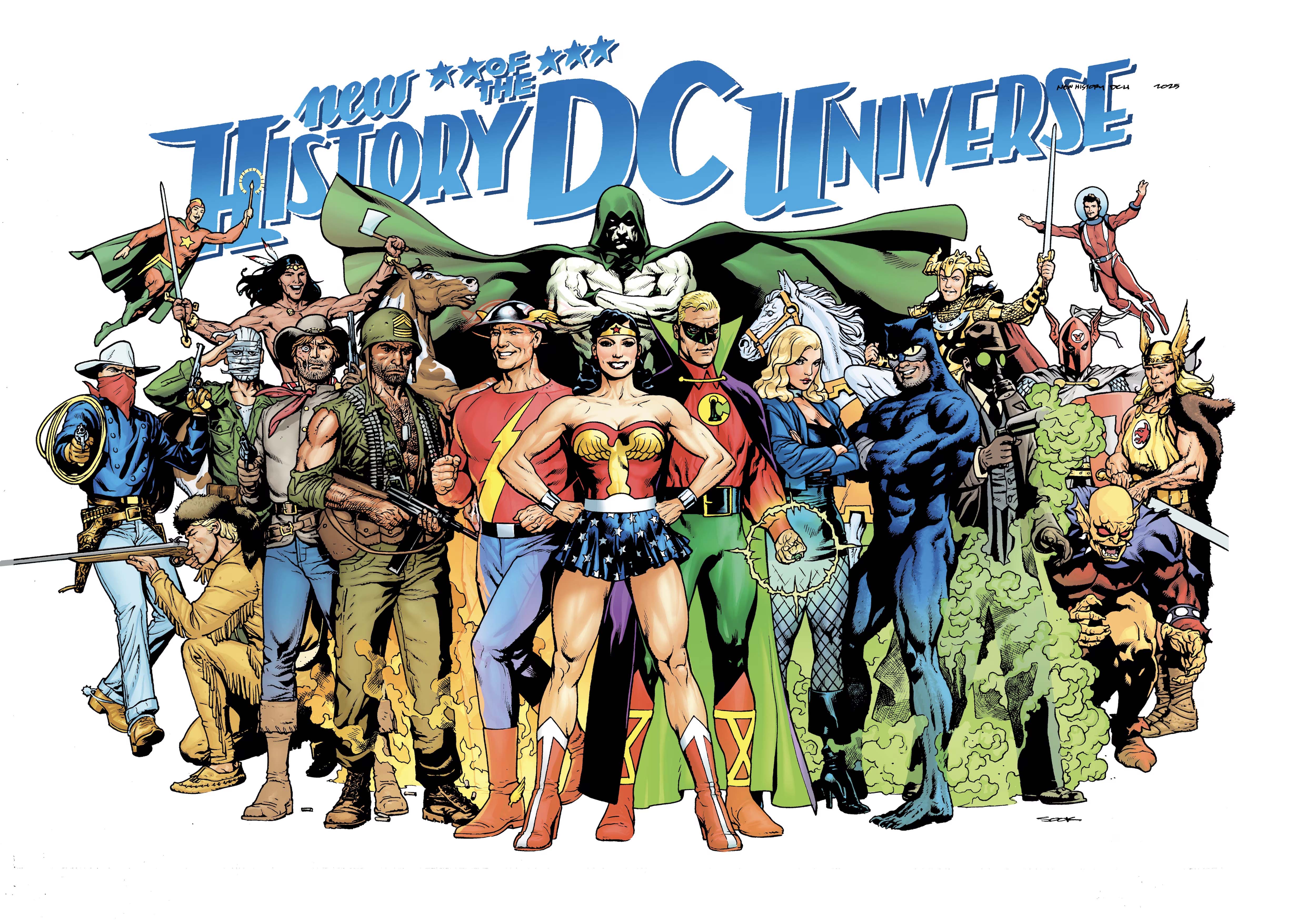 The DC Universe Is Getting a New History This Summer - ComicBook.com
