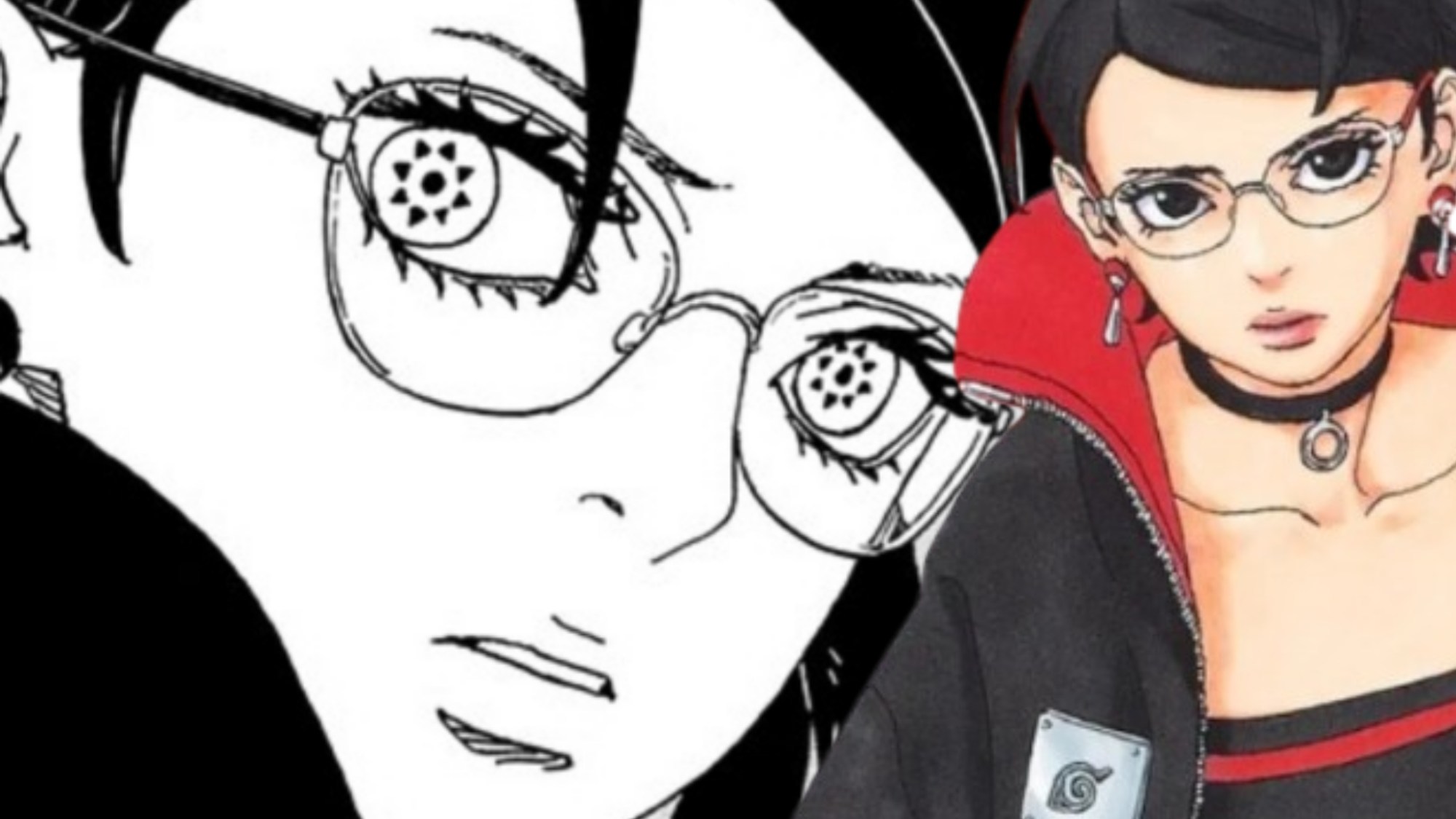 Naruto Helps Sarada Awaken Mangekyou Sharingan The First Uchiha Sarada